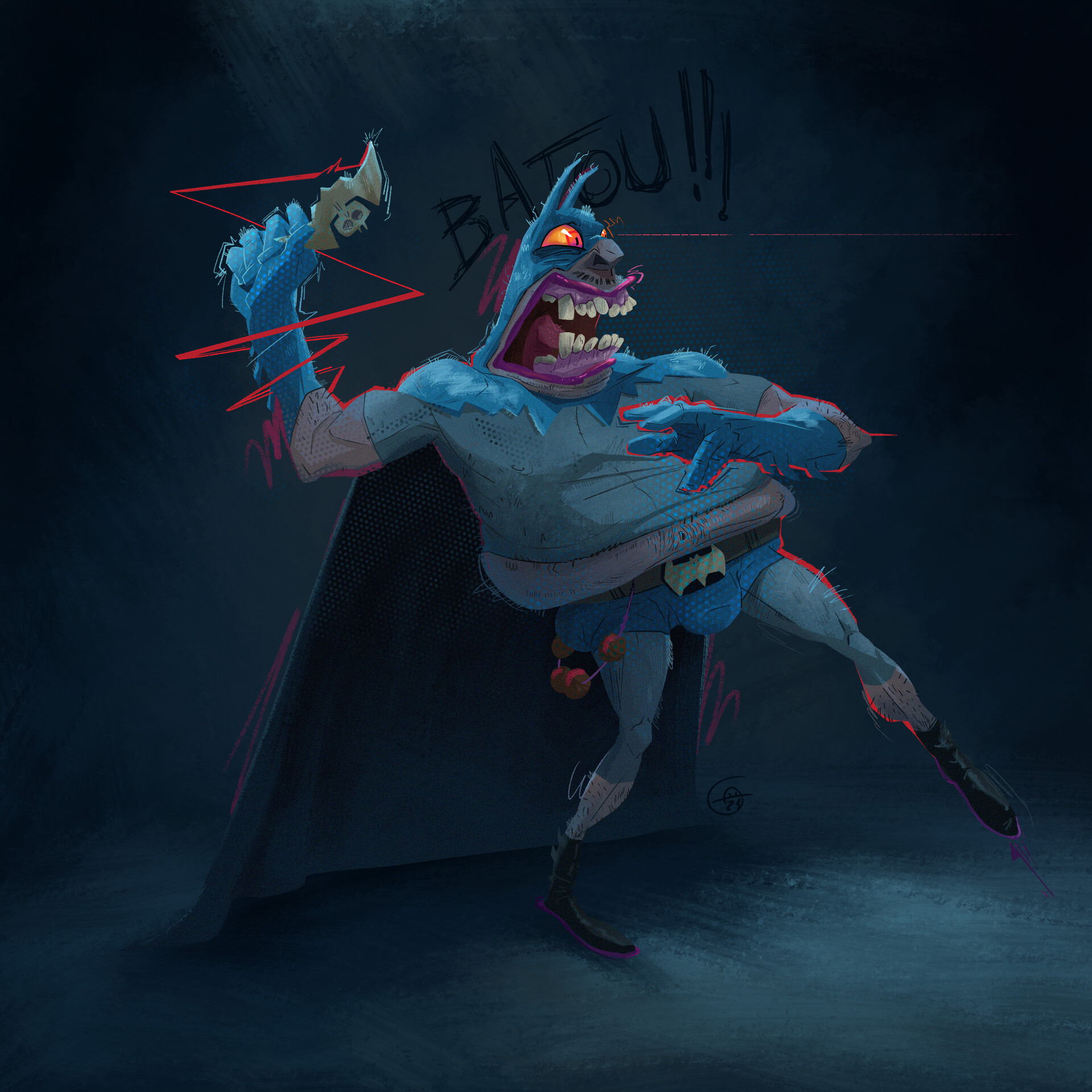 ArtStation - Batou!