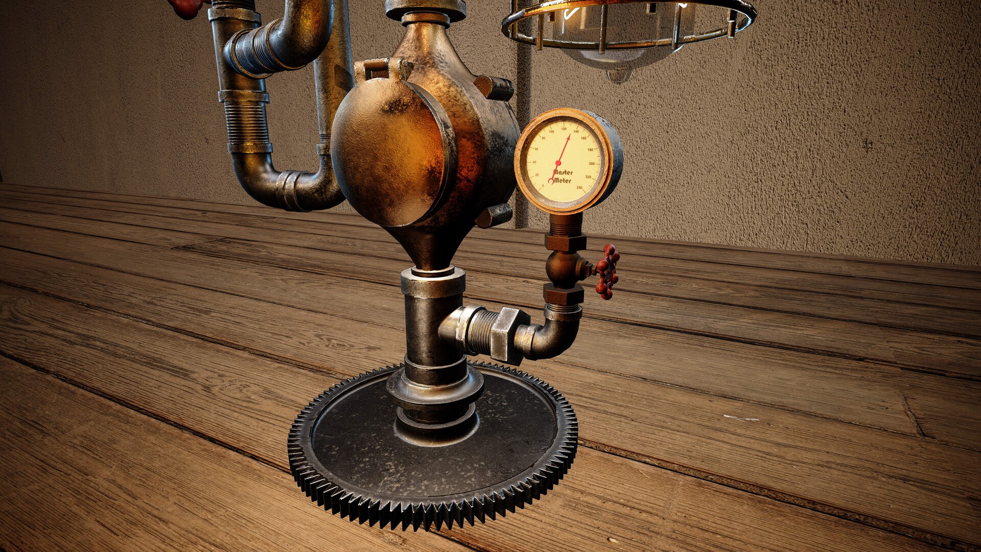 KARAN SAXENA - Steampunk Lamp