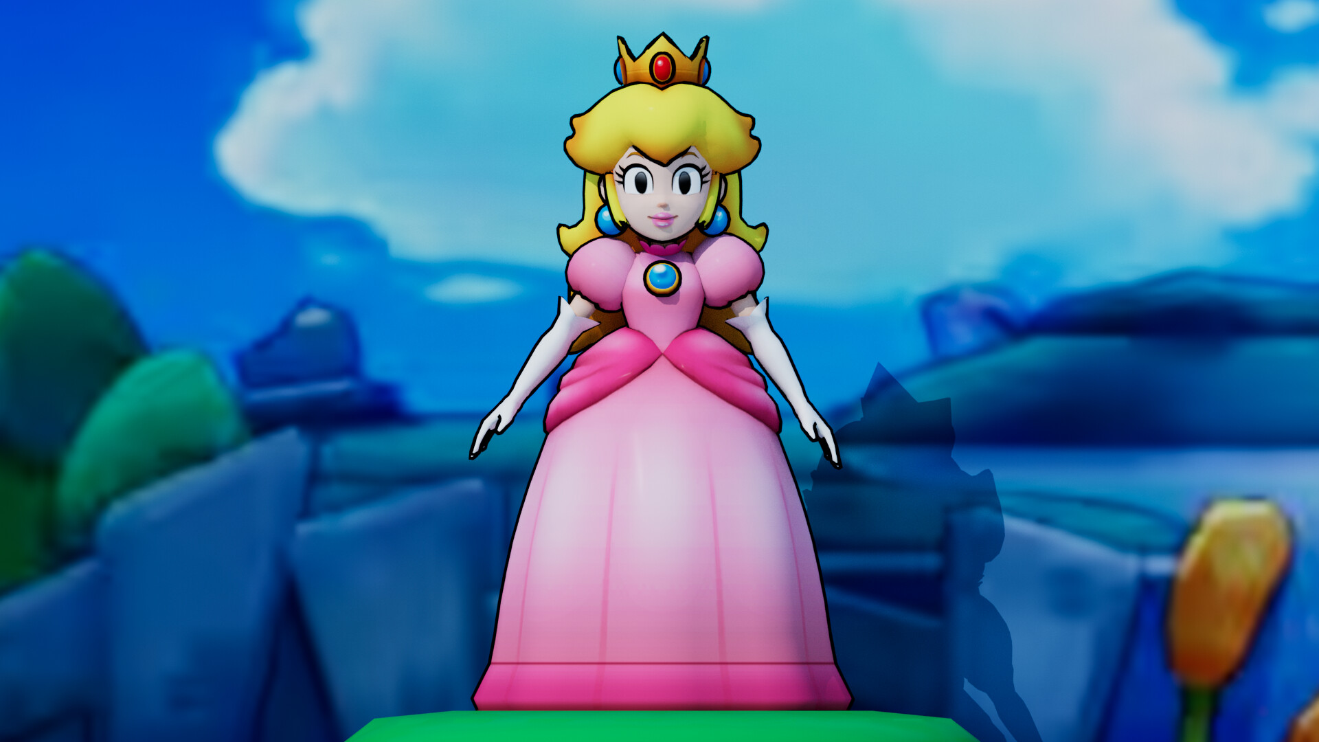 does peach like luigi