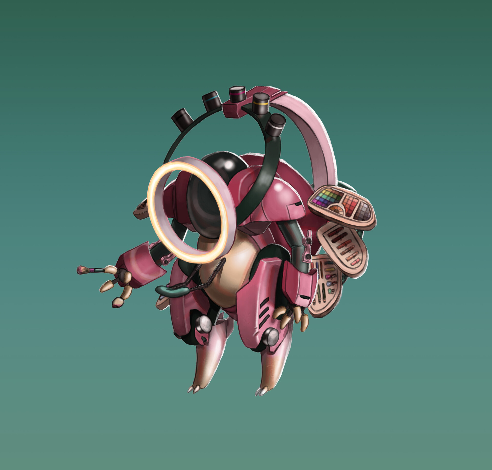 ArtStation - MechaMakeup