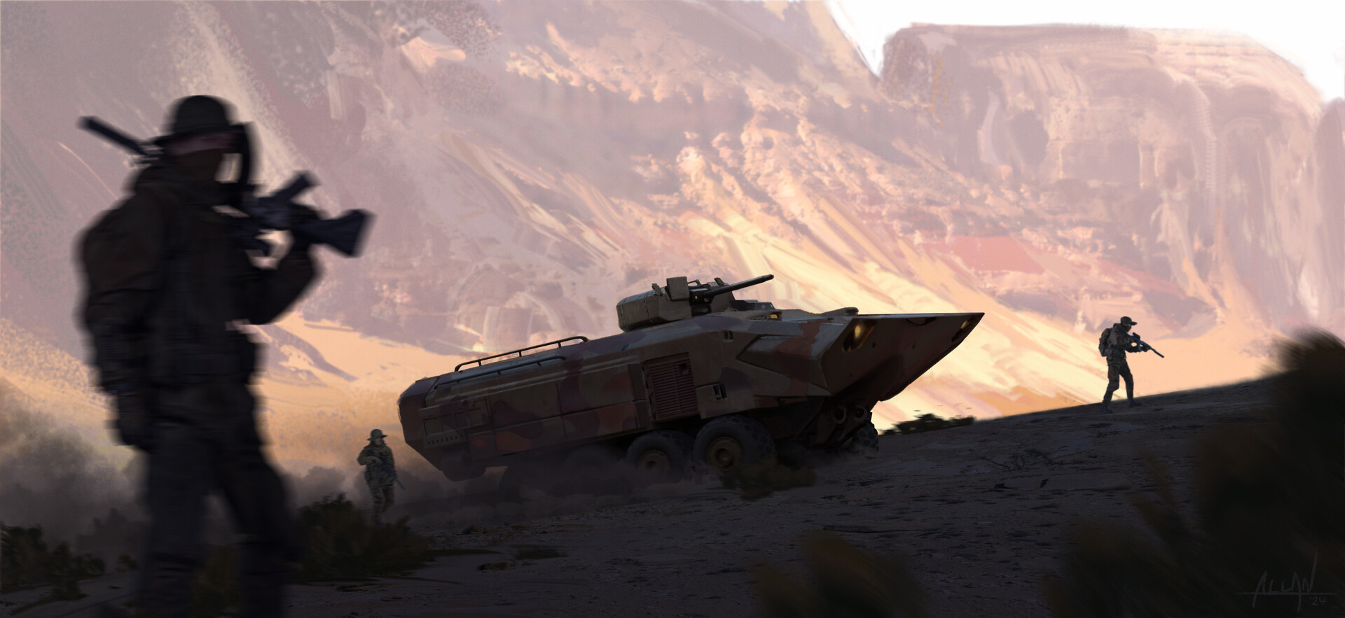 ArtStation - On Patrol