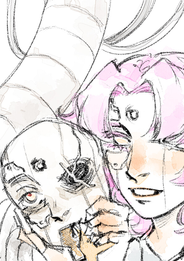 ArtStation - Shinatama old sketch 2021