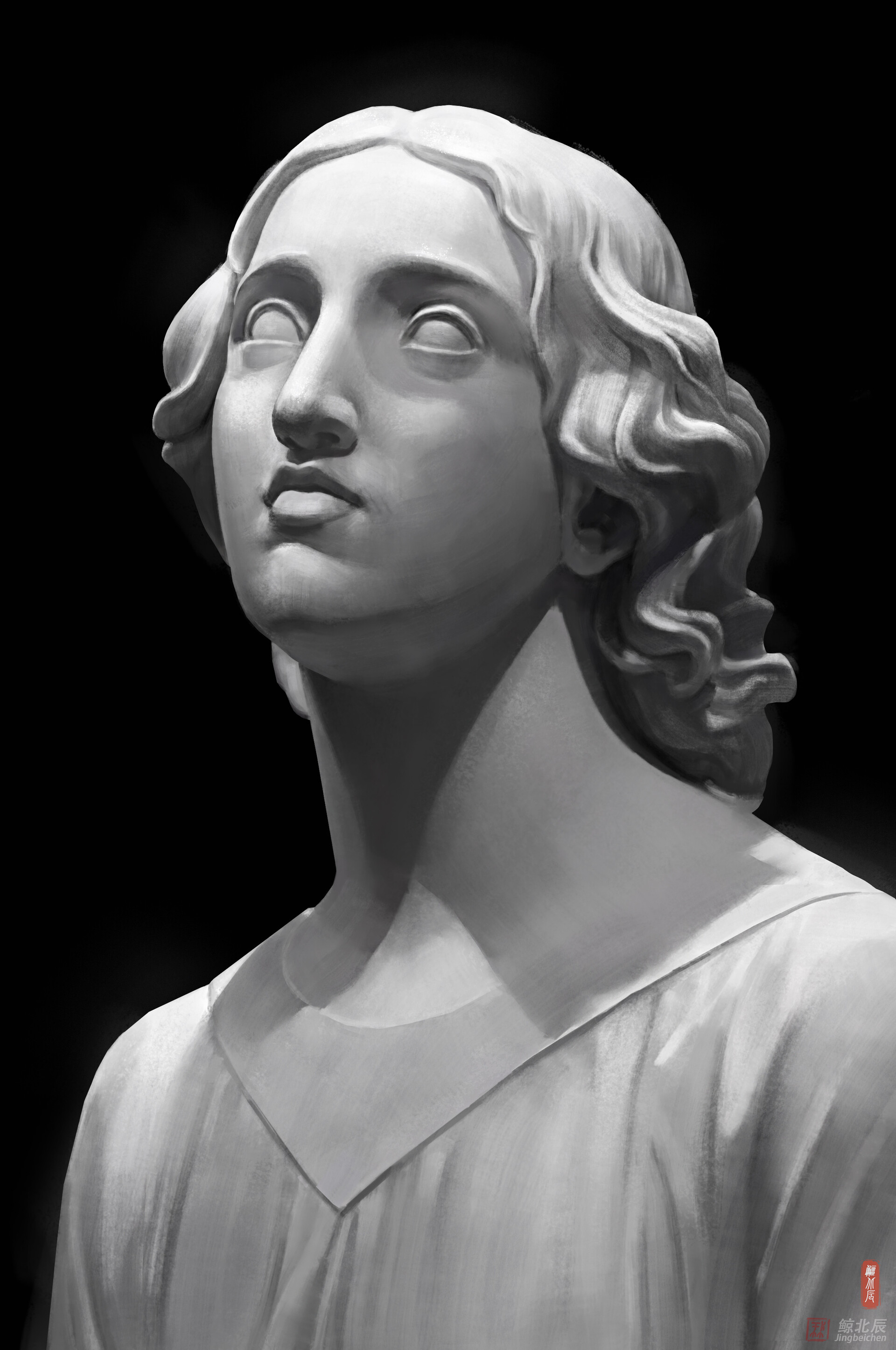 ArtStation - Plaster statue