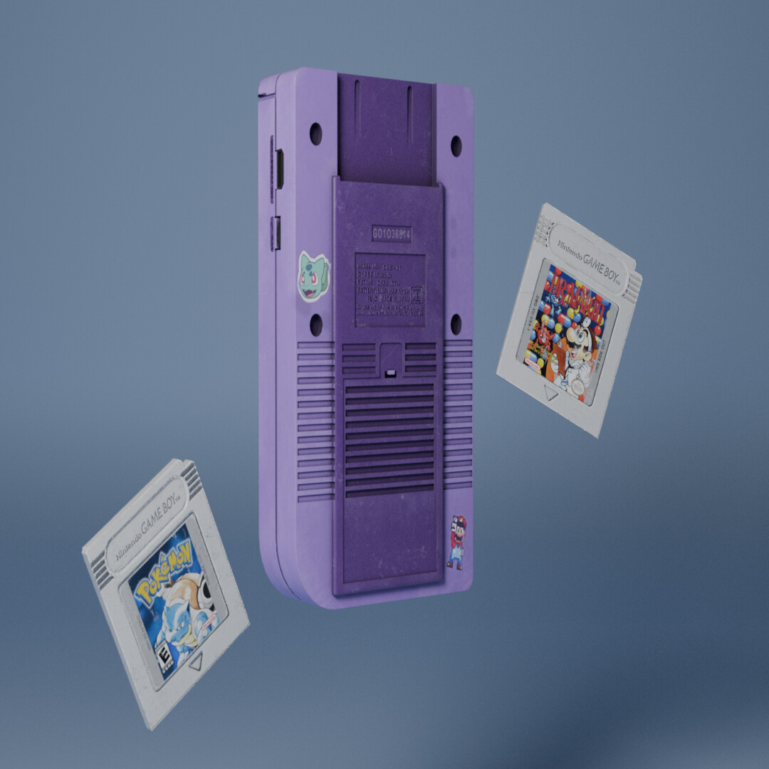 Deema Essa - Purple Gameboy