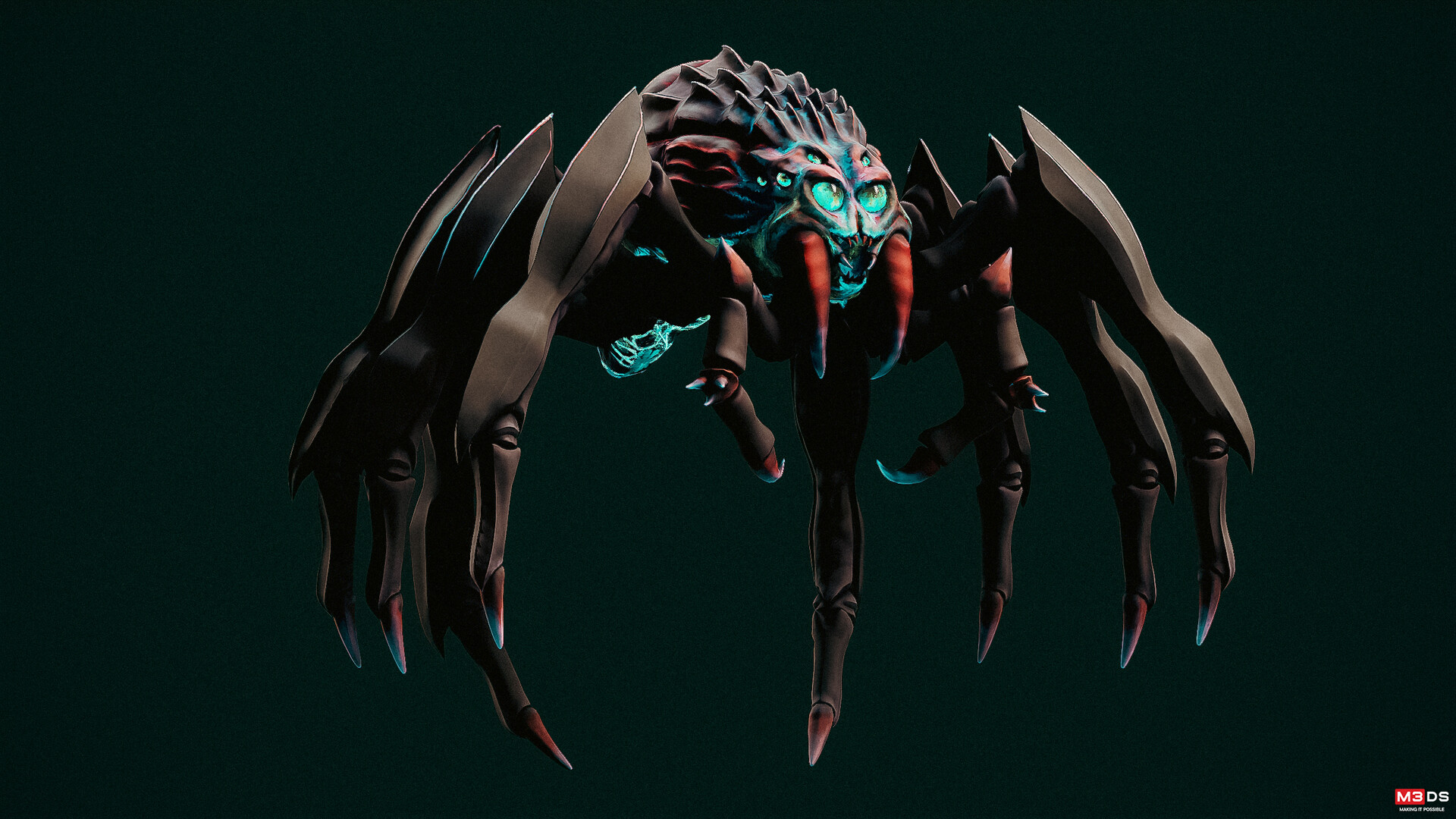 Jay Aries Desalisa - Handpainted Spiderling