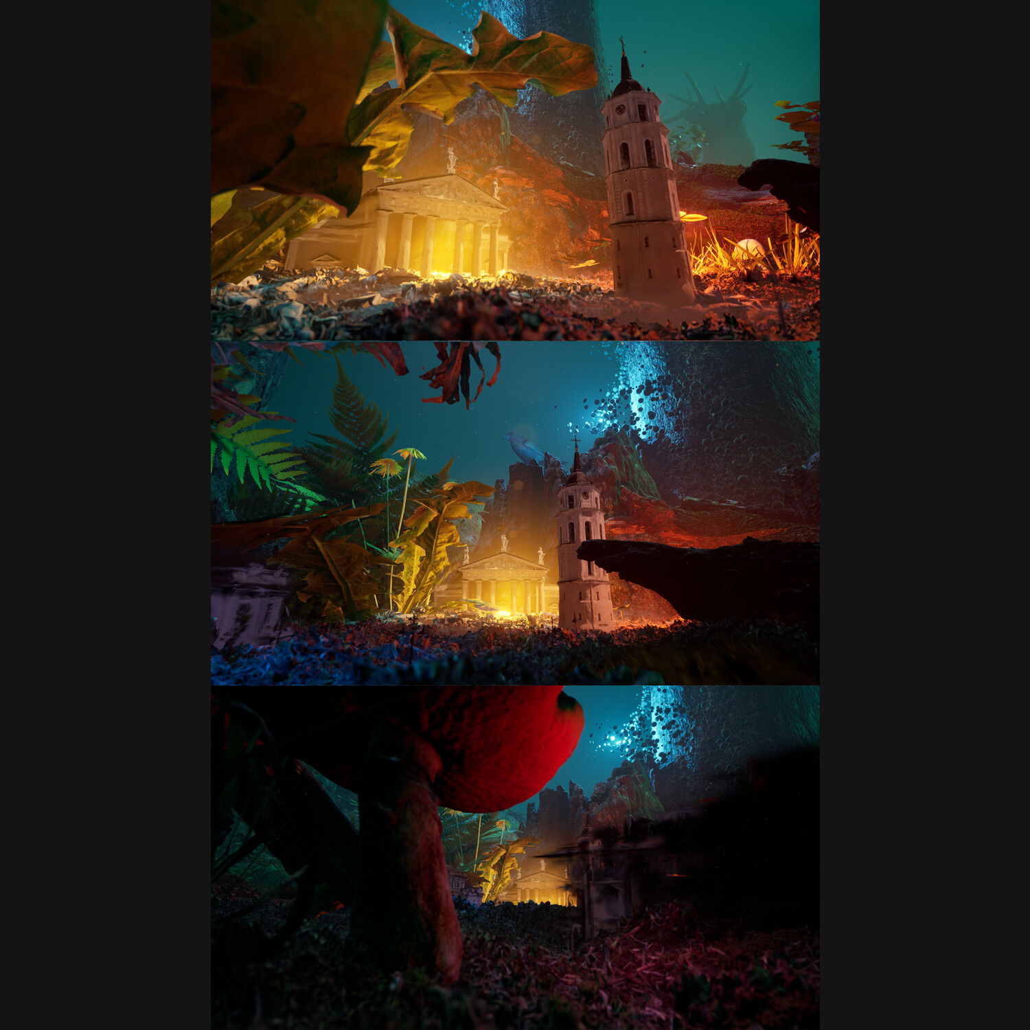 ArtStation - Lighting in Unreal Using Megascans and Gaussian Splat