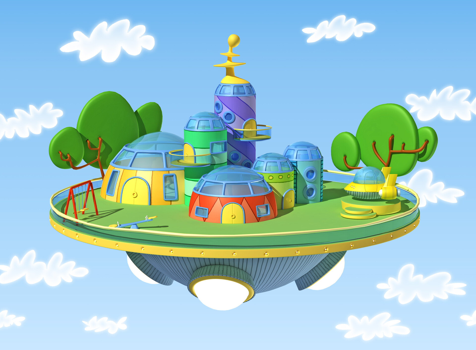 ArtStation - Super School