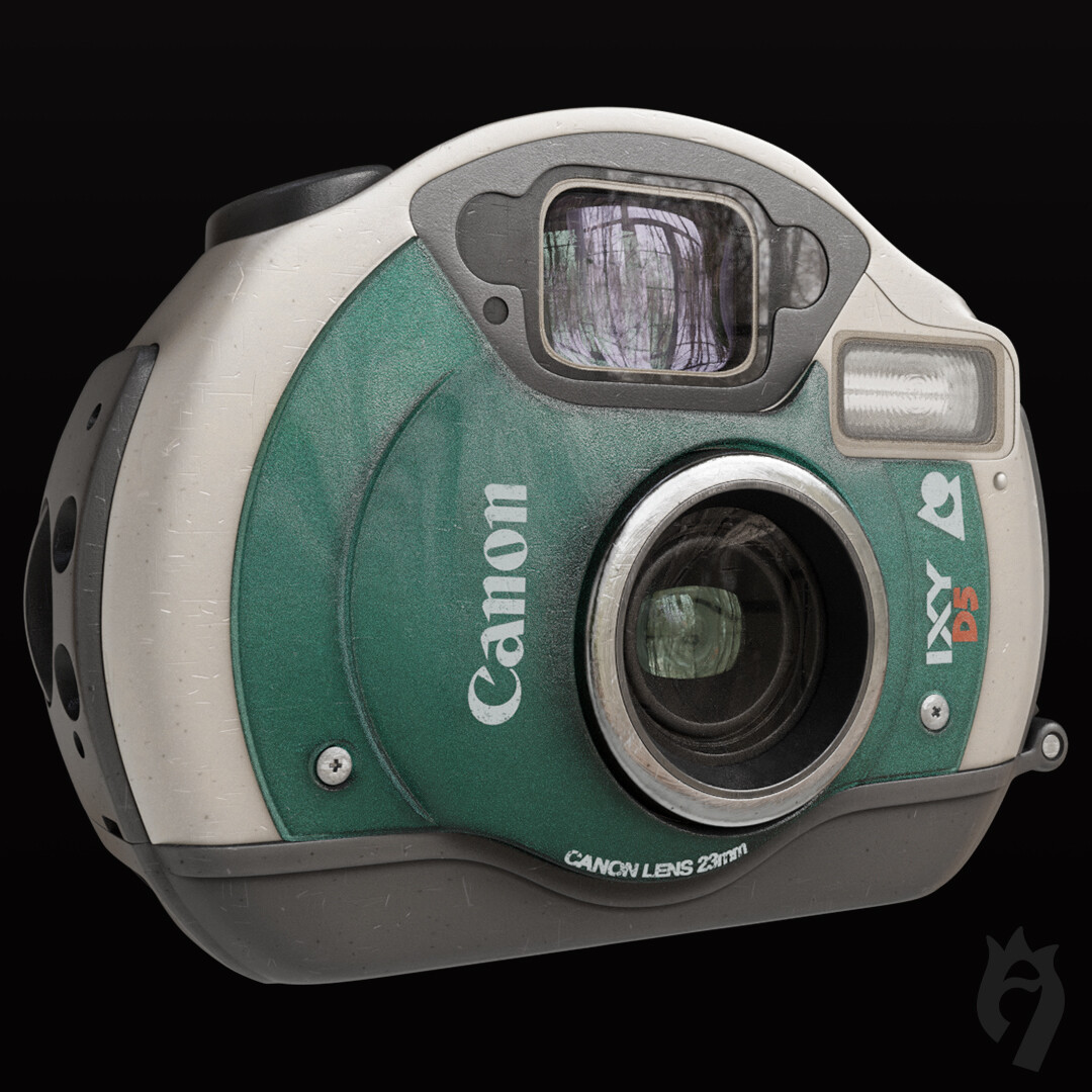 ArtStation - Canon IXY D5 3D Model