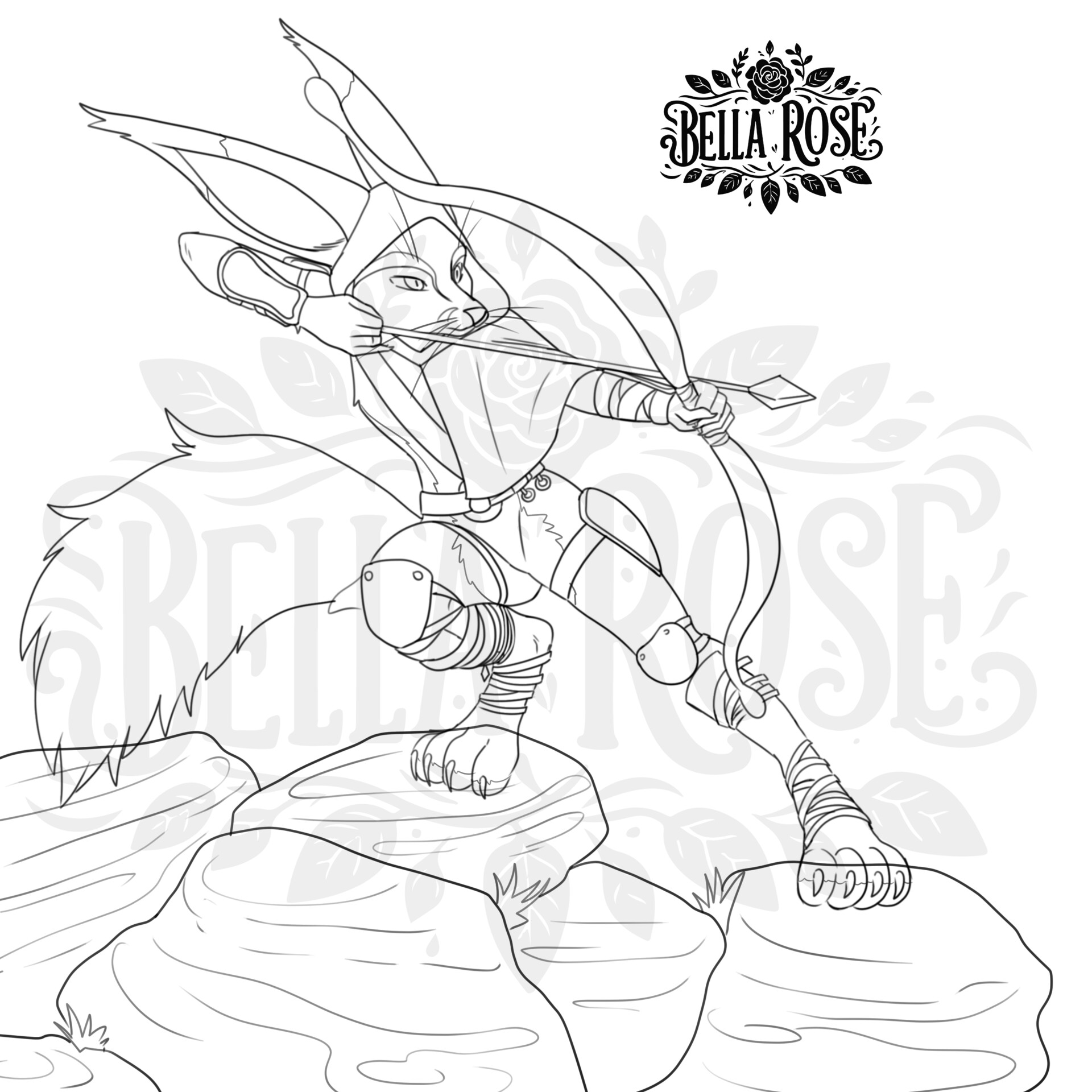 rise of the guardians bunny coloring pages