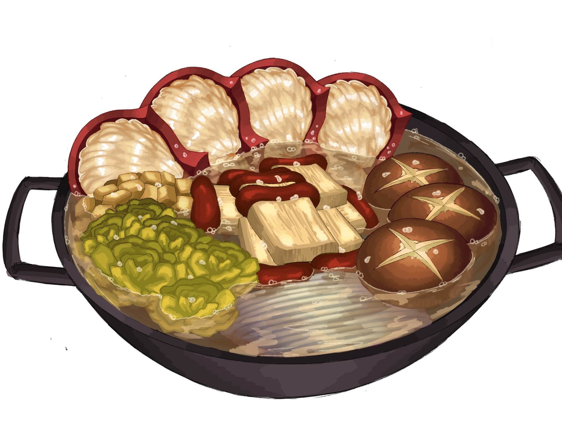 ArtStation - Dungeon Meshi food:)