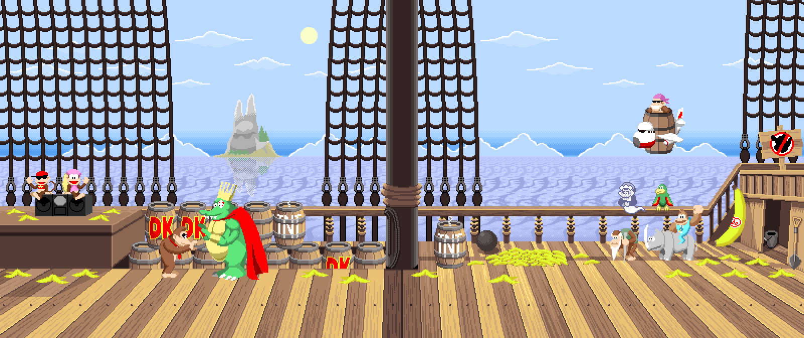 Mark Apilado - Gangplank Galleon Mugen stage