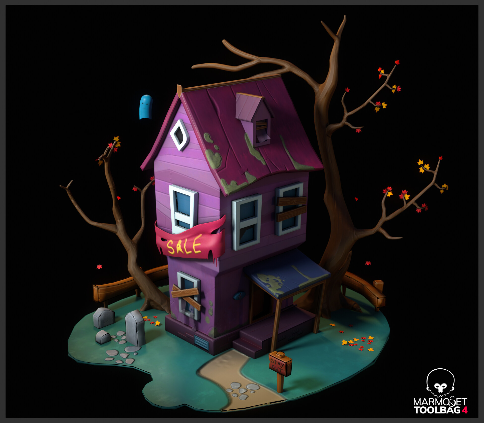 ArtStation - The Haunted House