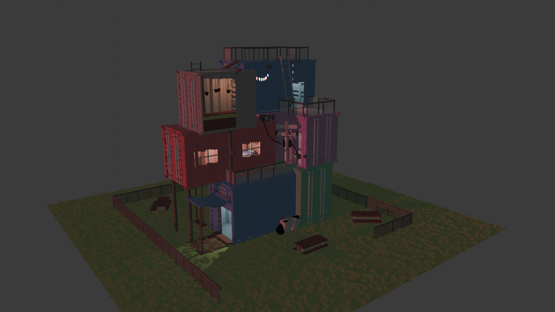 ArtStation - Post Apocalyptic Living Spaces