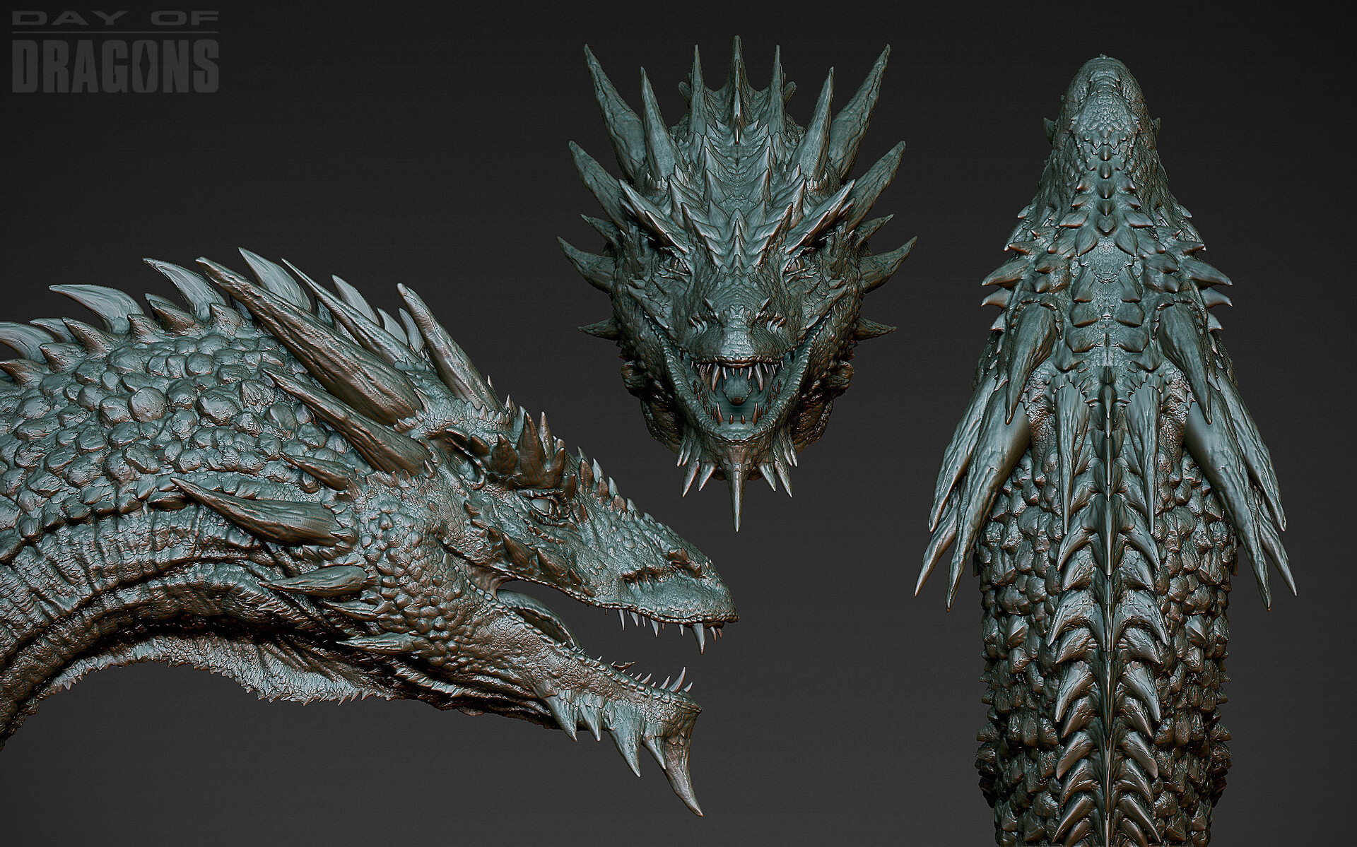 Hao - Flame Stalker Bust Concept