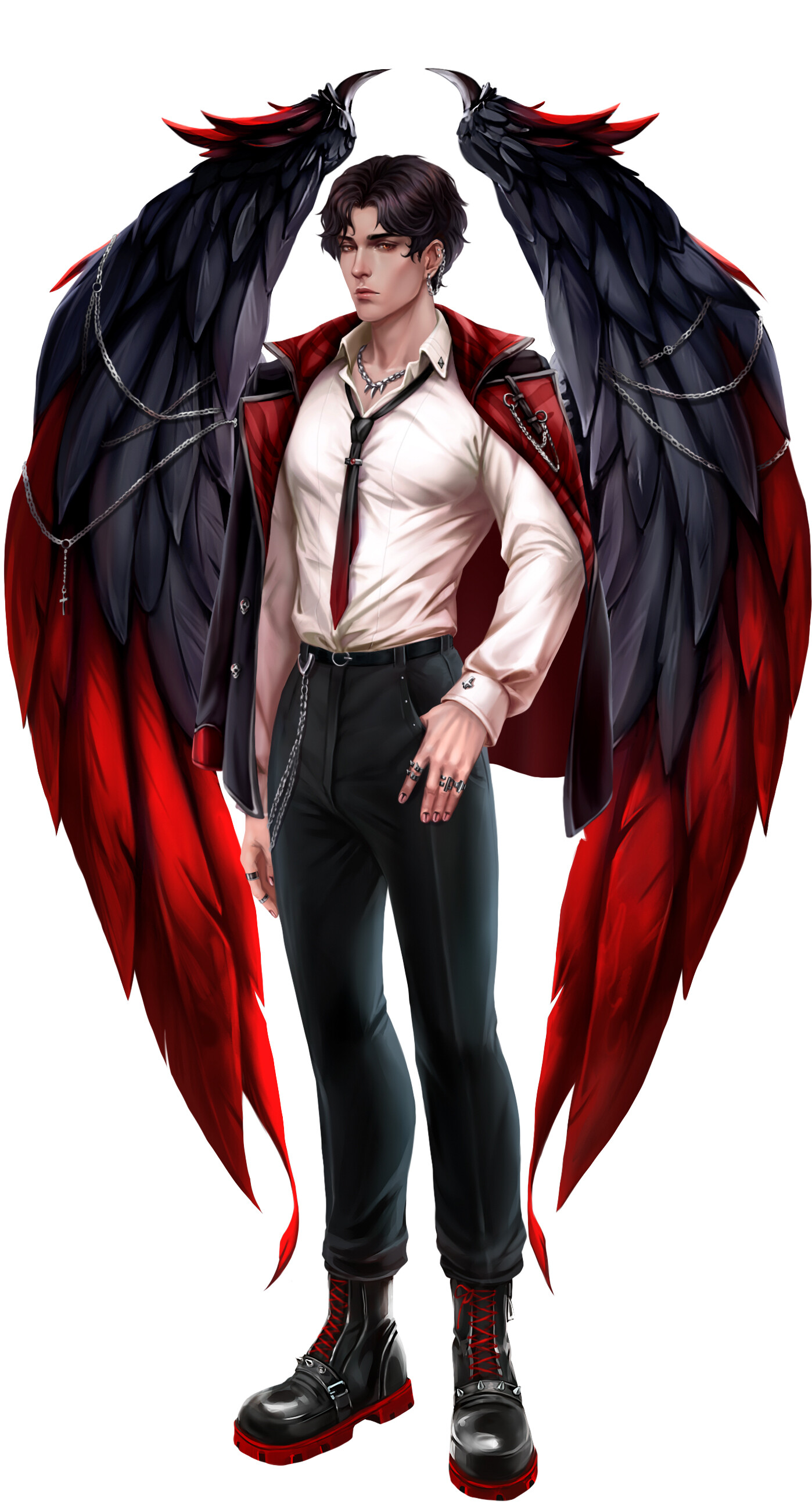 ArtStation - Devil student concept