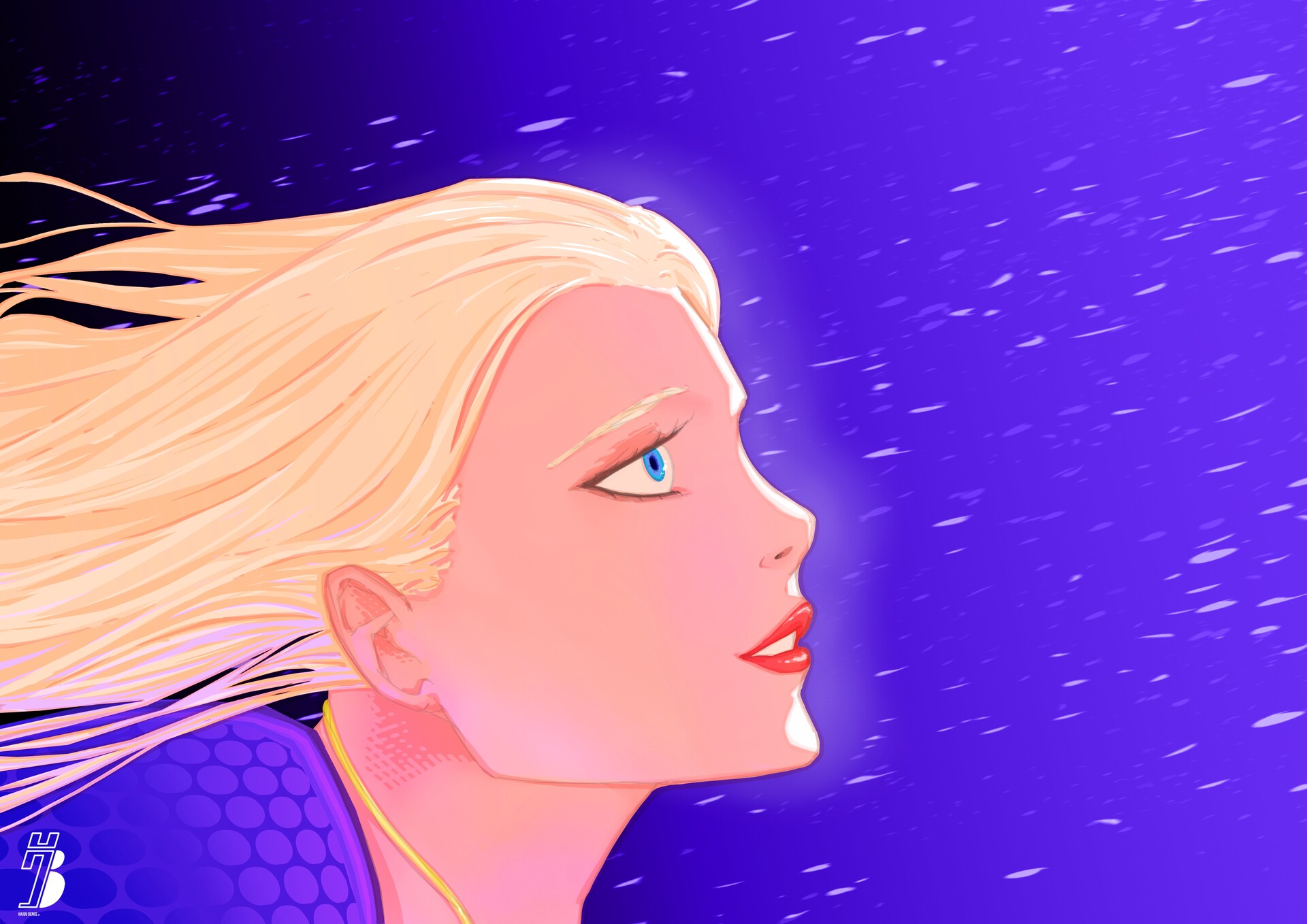 ArtStation - Violet stream