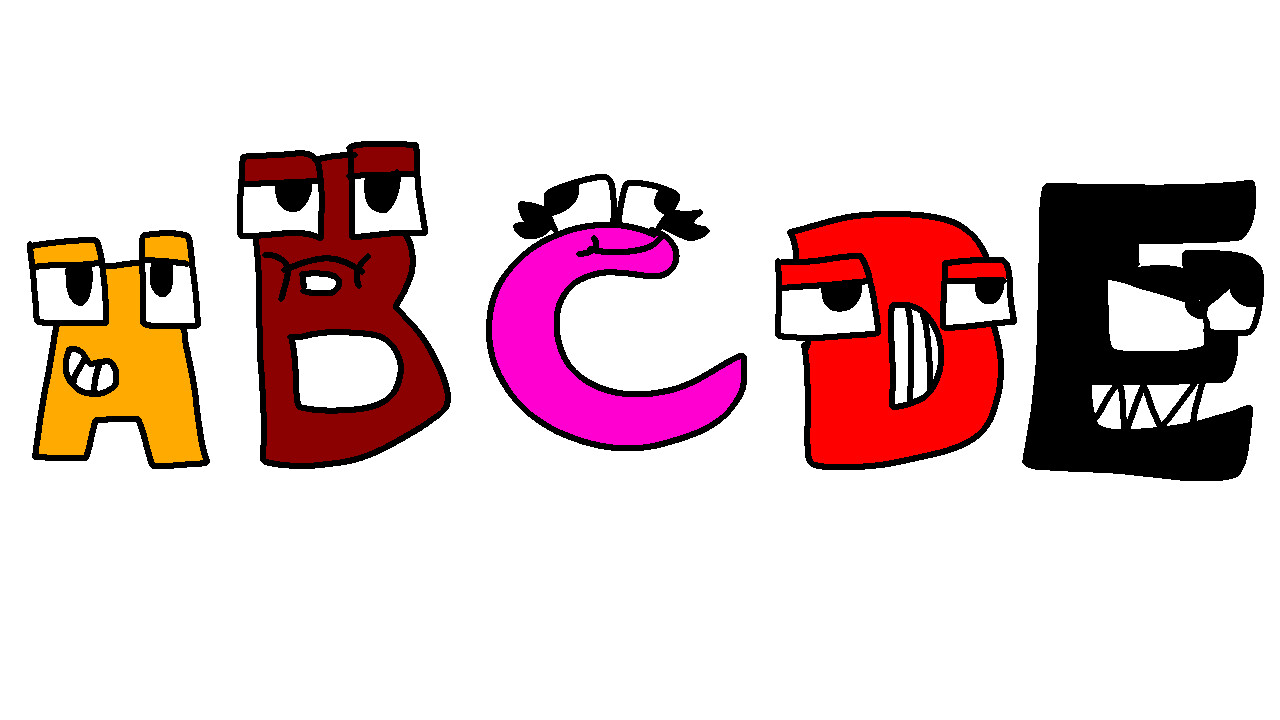 ArtStation - Indonesian Alphabet Lore Characters for Season 1