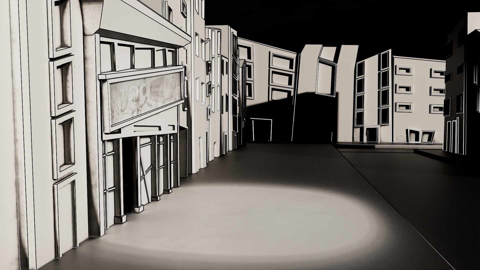 ArtStation - Van Gogh in the Expressionist era - Environment