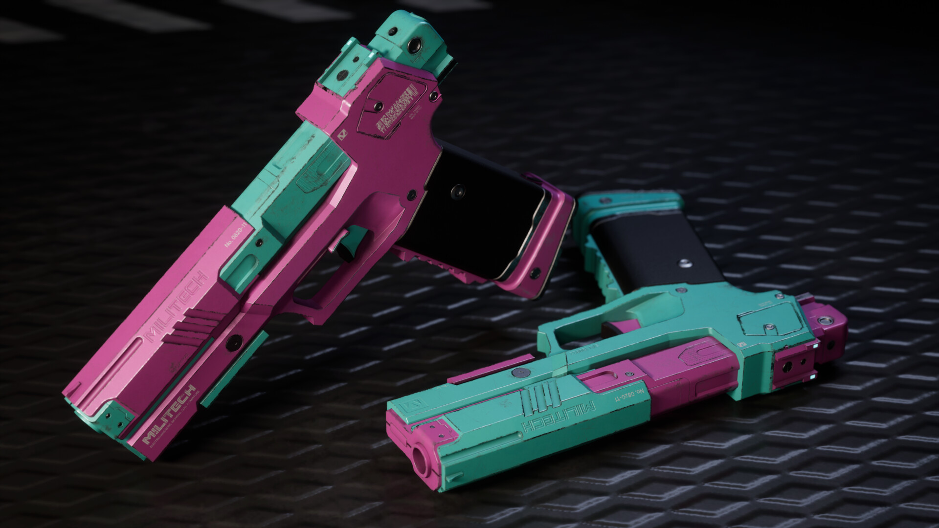 ArtStation - Rebecca's Guns Militech M-76E Omaha