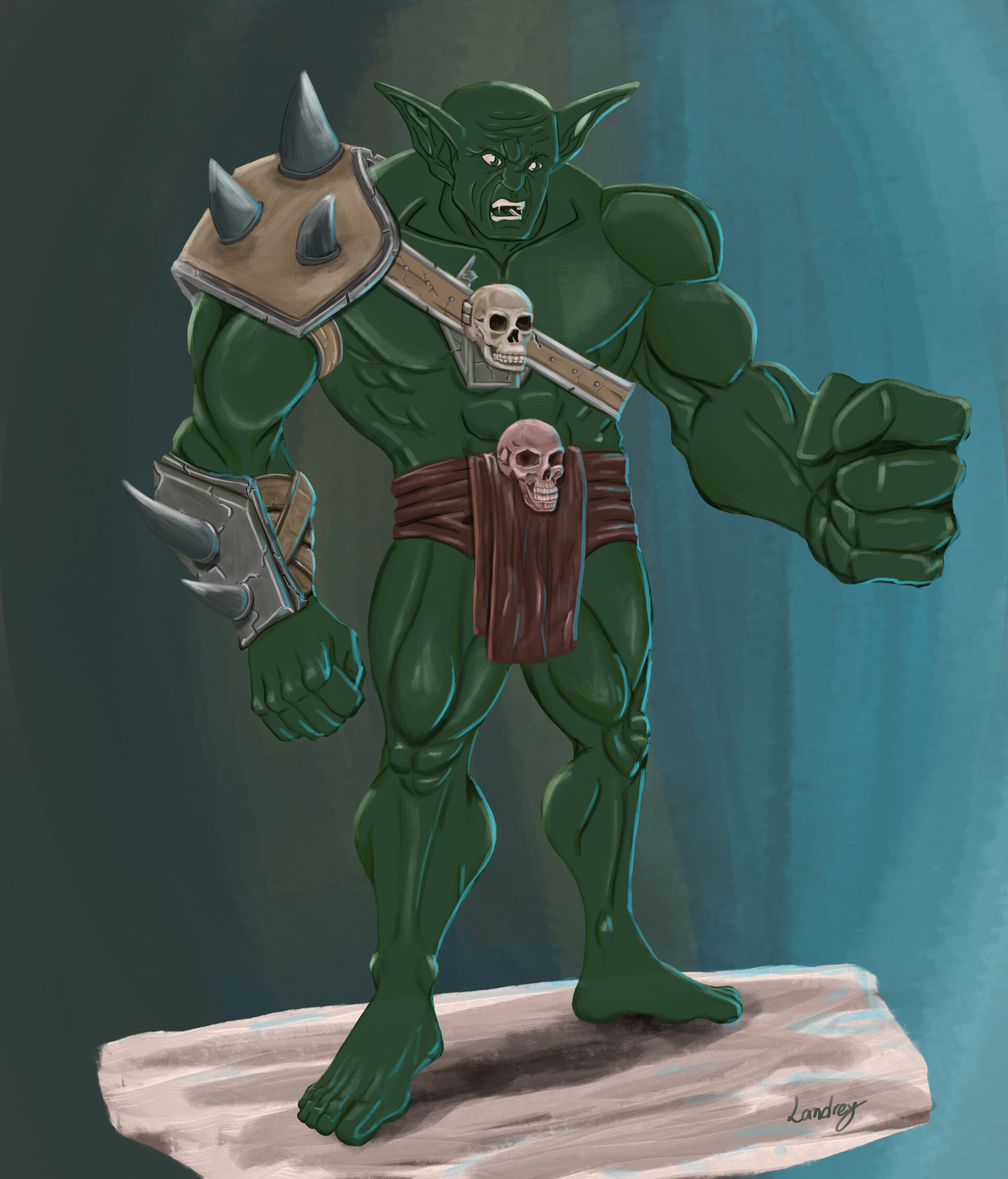 ArtStation - Goblin MiniBoss