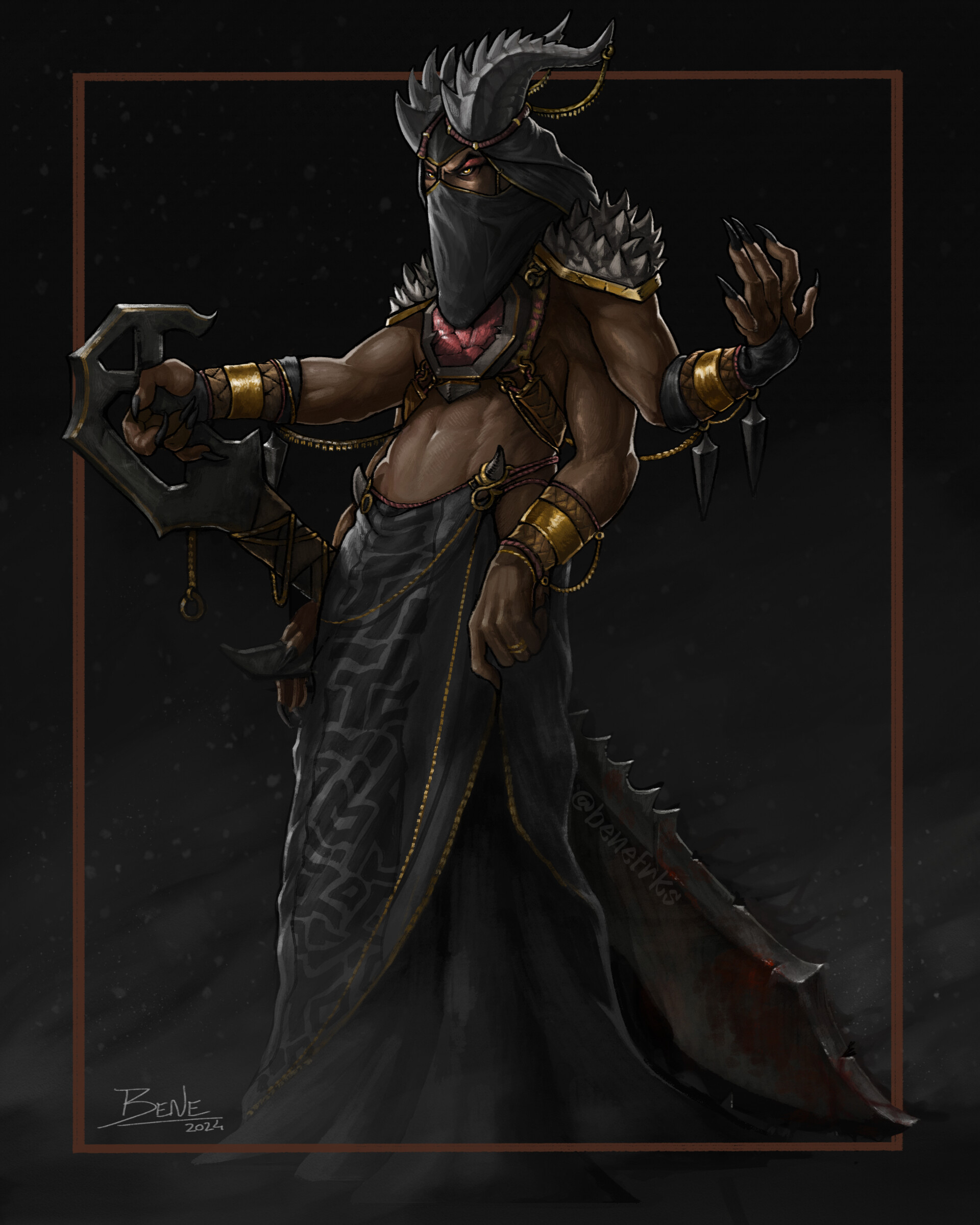 ArtStation - Character Concept - Executioner Demon