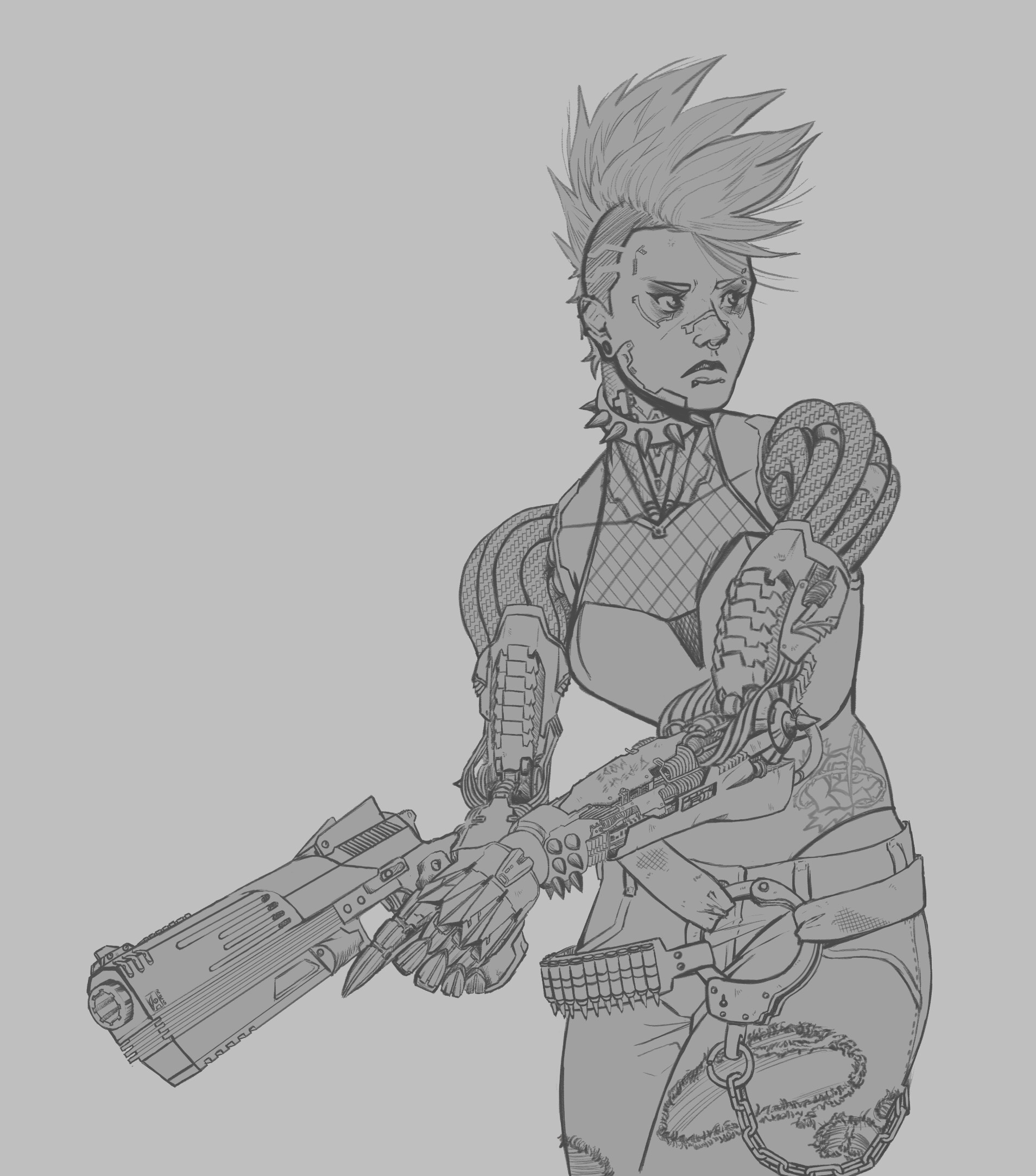 ArtStation - Banshee (Shadowrun)