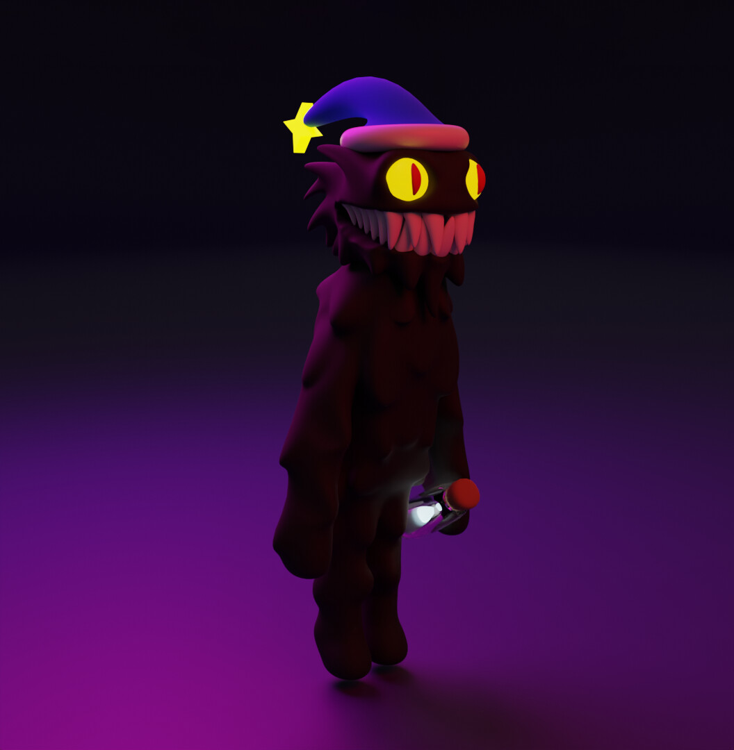 ArtStation - Teardrop Monster