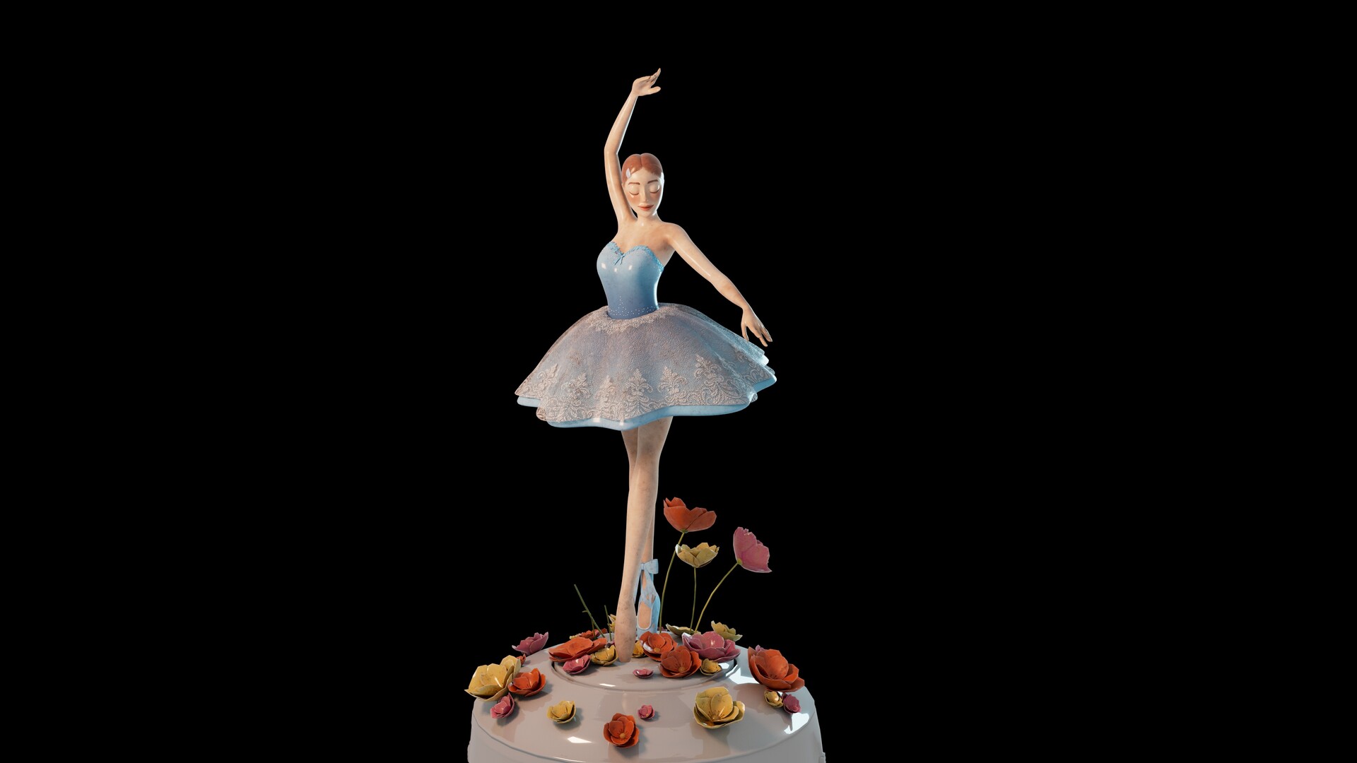 ArtStation - Ceramic Ballerina
