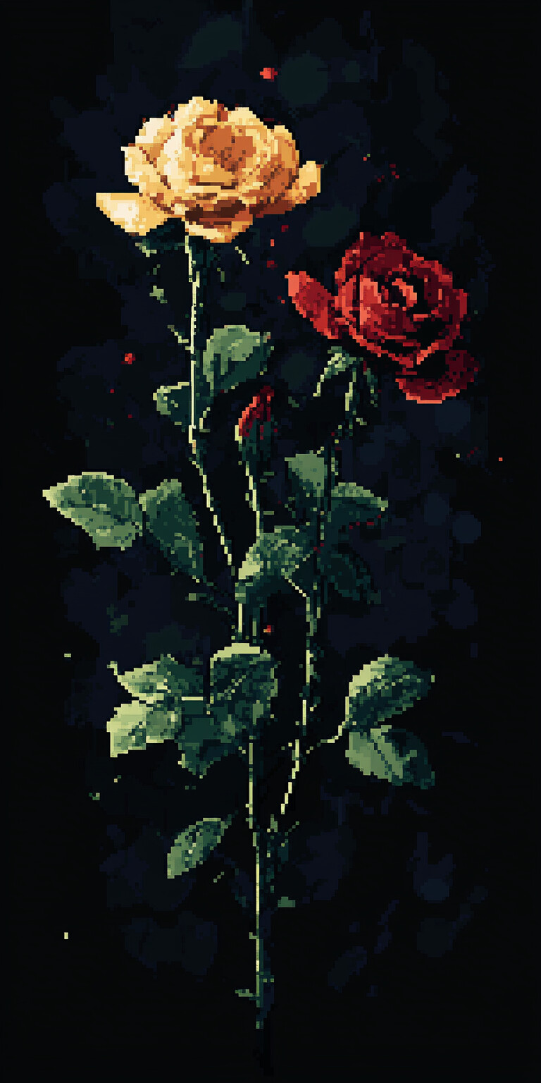 ArtStation - Pixel Art Duality in Bloom