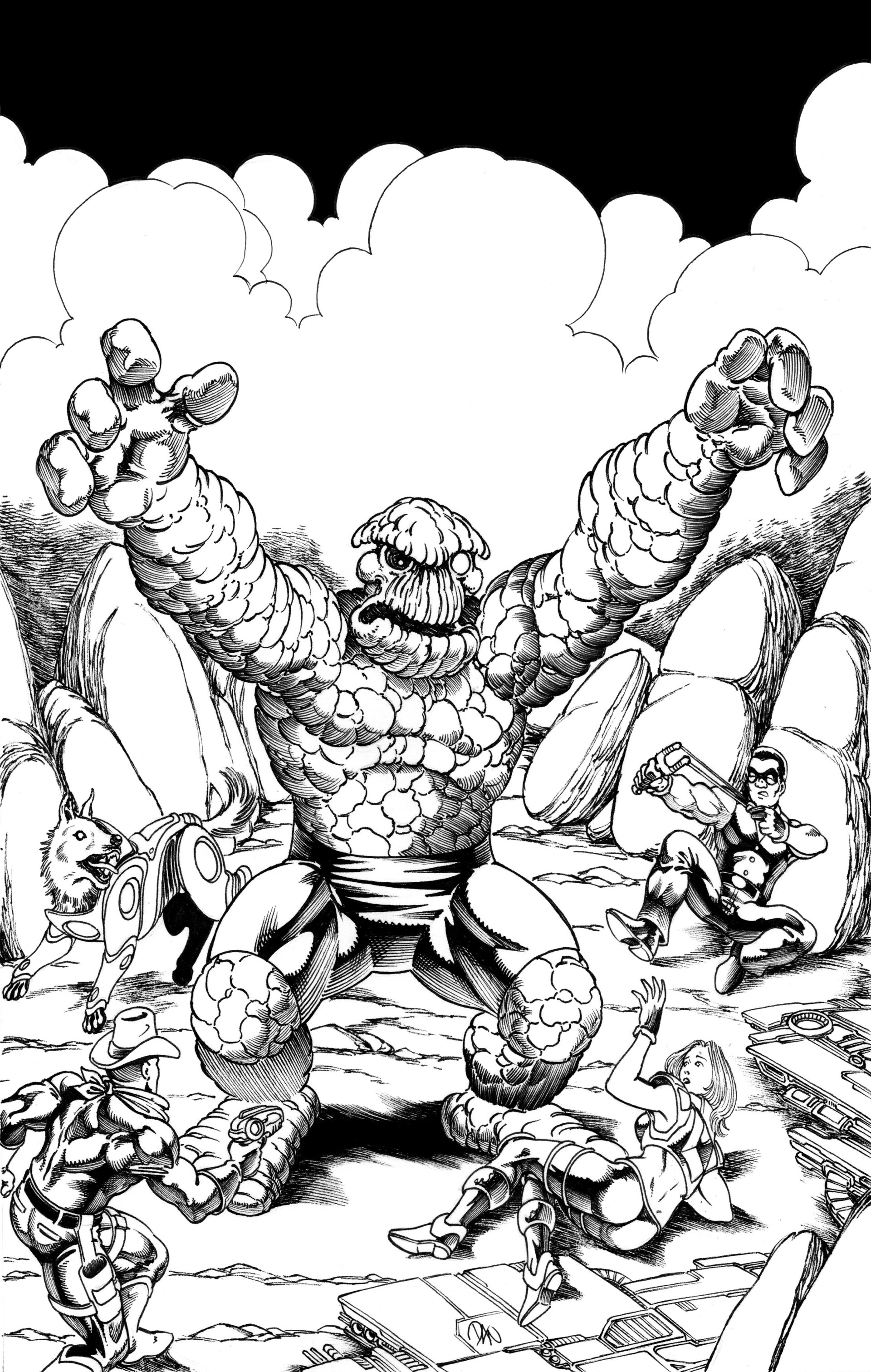 ArtStation - Yeet Magazine Suzie Stream and Captain Cowboy