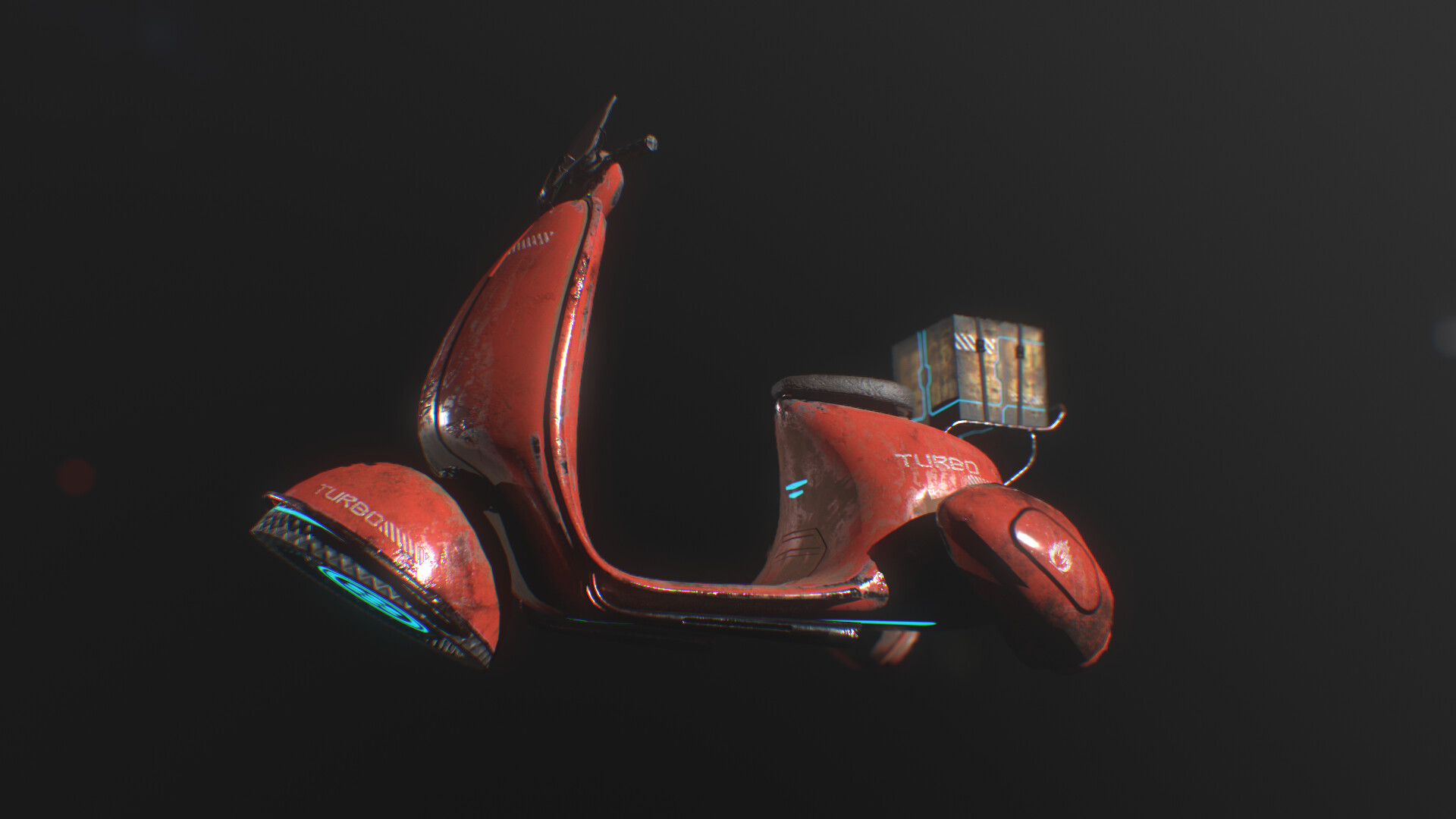 ArtStation - SCI_FI SCOOTER