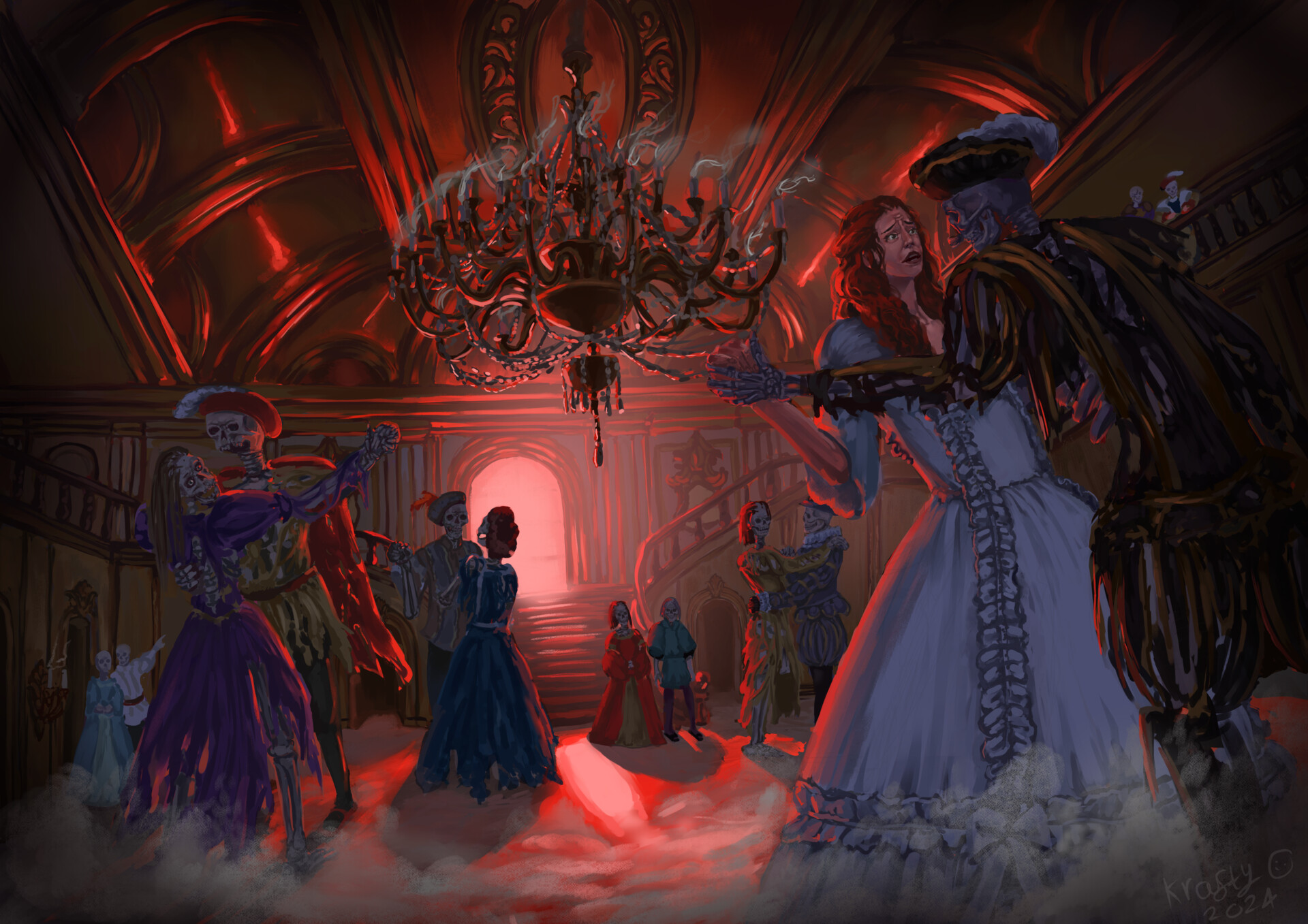 Artstation Dancing With The Dead