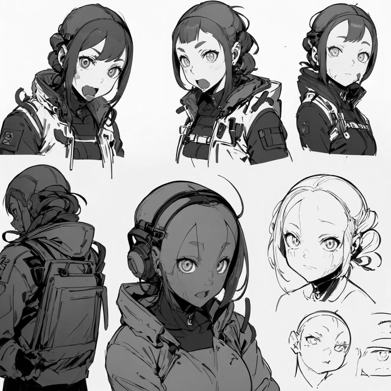 4K Anime Reference Art for Artists and Enthusiasts - 501 Anime Multiple ...