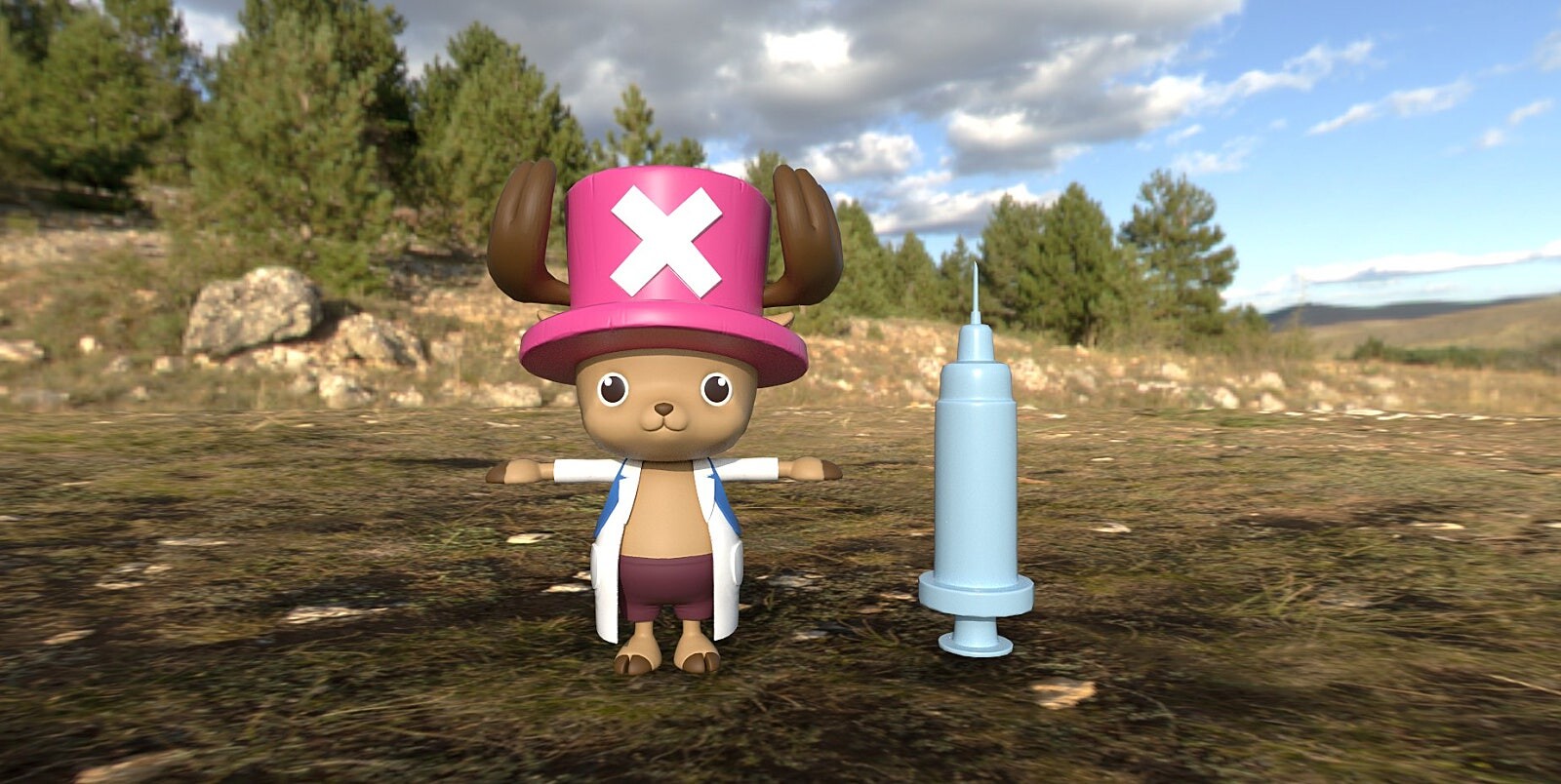 ArtStation - Project #1 : Chopper 3d