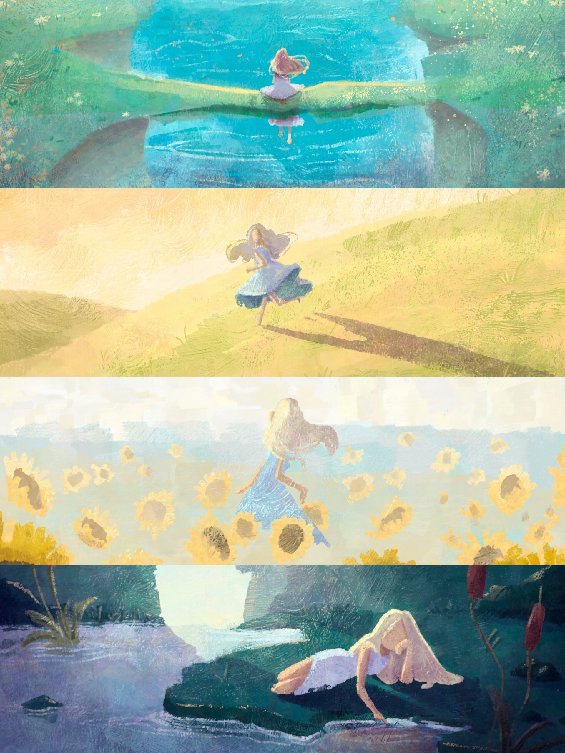 ArtStation - Girl in the wild thumbnails