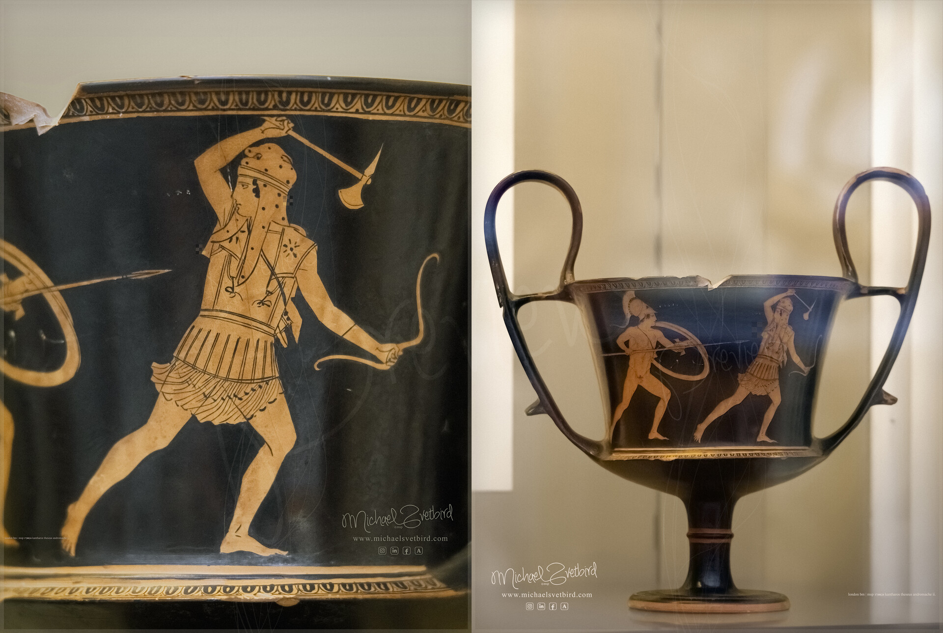 ArtStation - AMAZONOMACHY | Theseus and Andromache