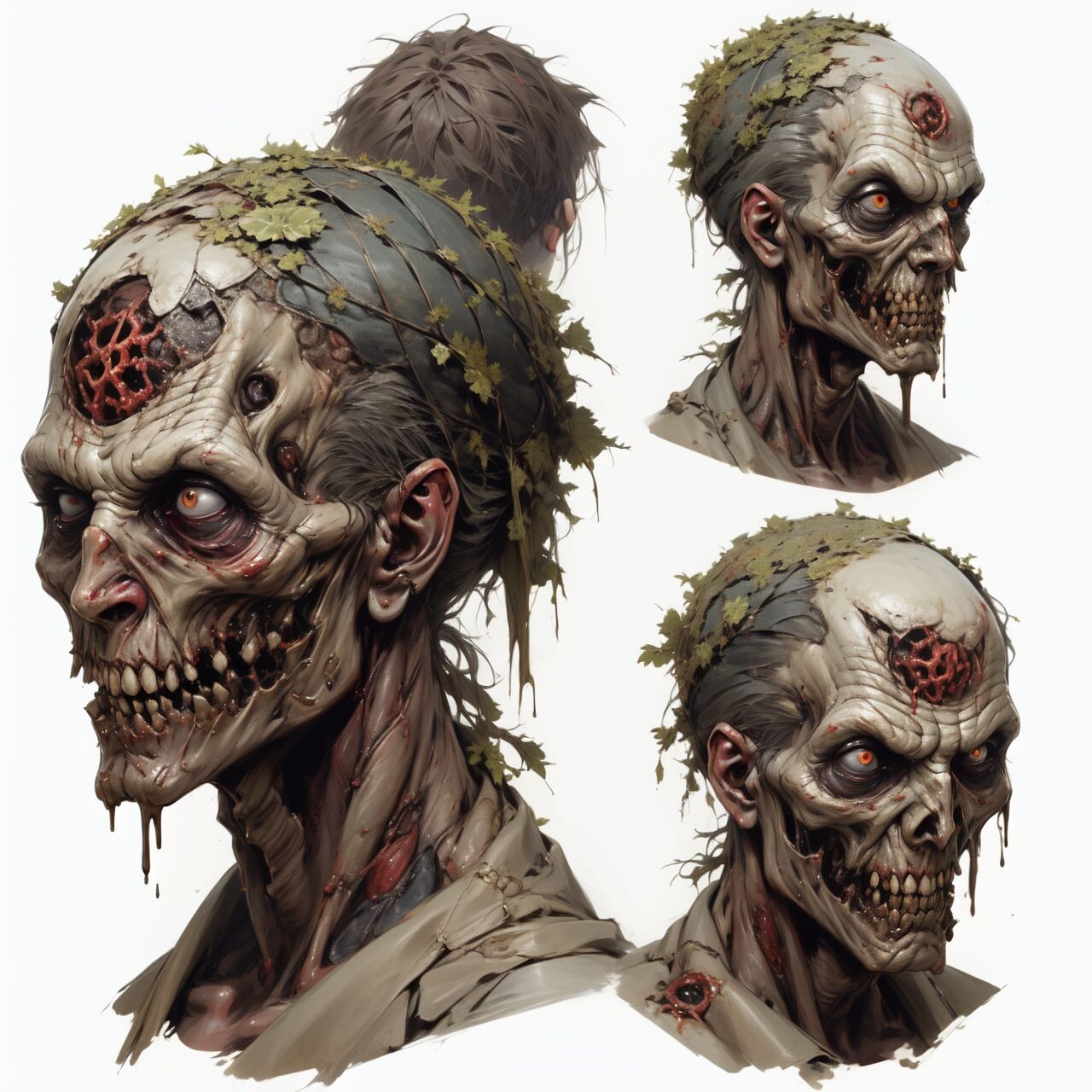 4K Anime Reference Art for Artists and Enthusiasts - 505 Zombie ...