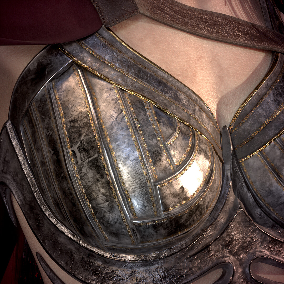 Rahela Bargh - Tiefling, realtime 3D character