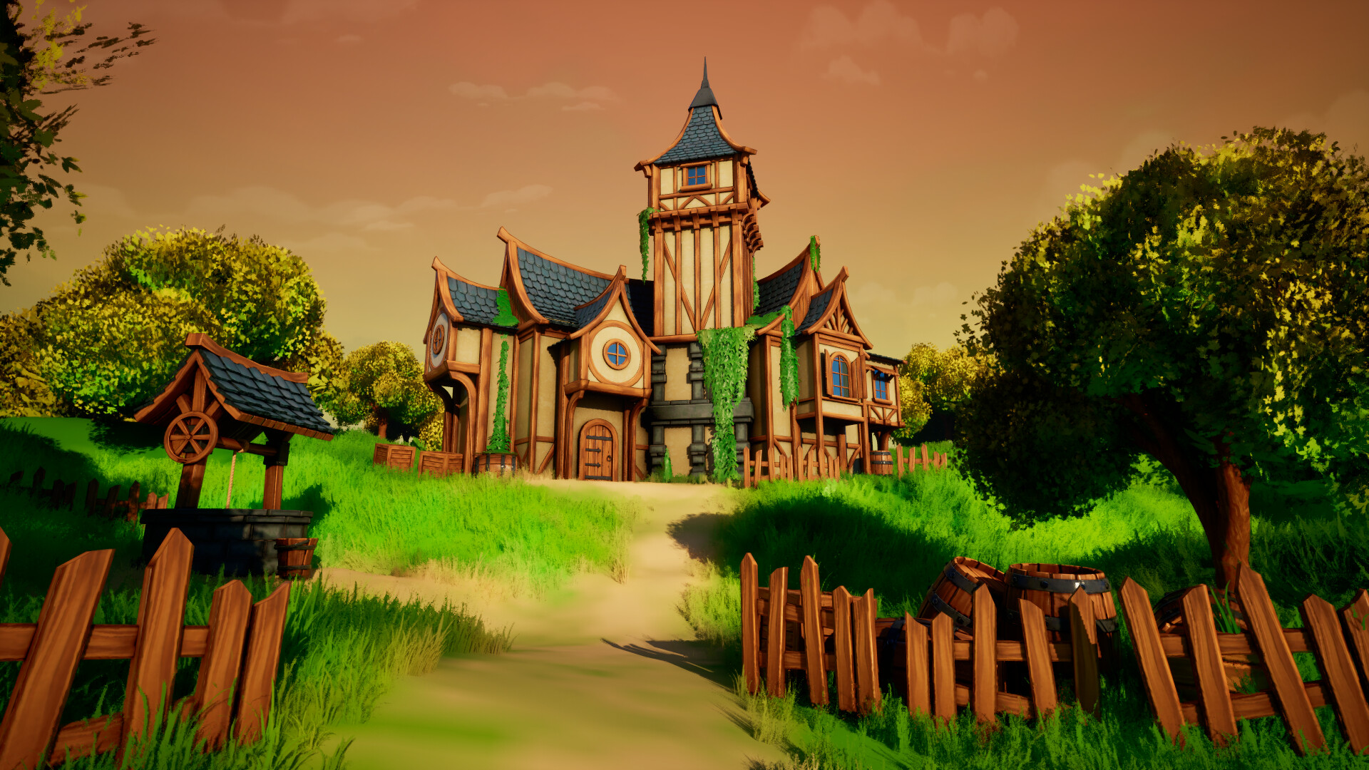 ArtStation - Stylized environment