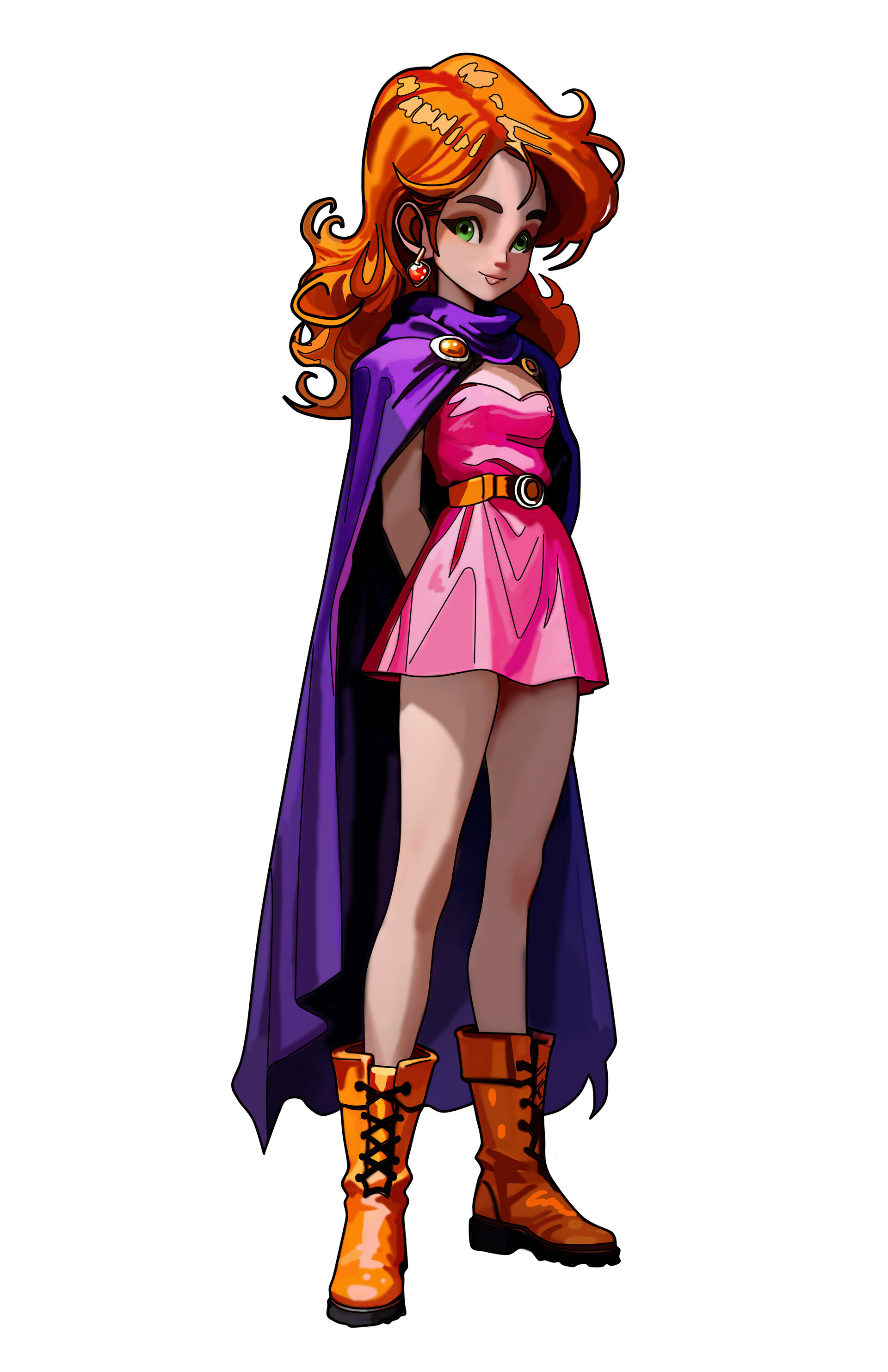 ArtStation - Dungeon girl final.