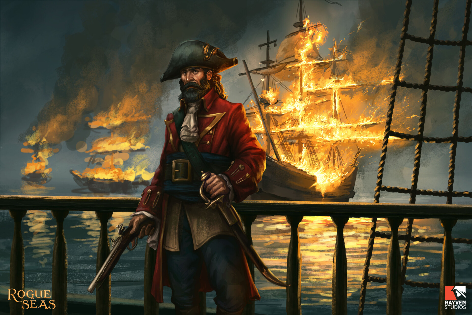 Rayven Studios - Pirate Captains - Rogue Seas