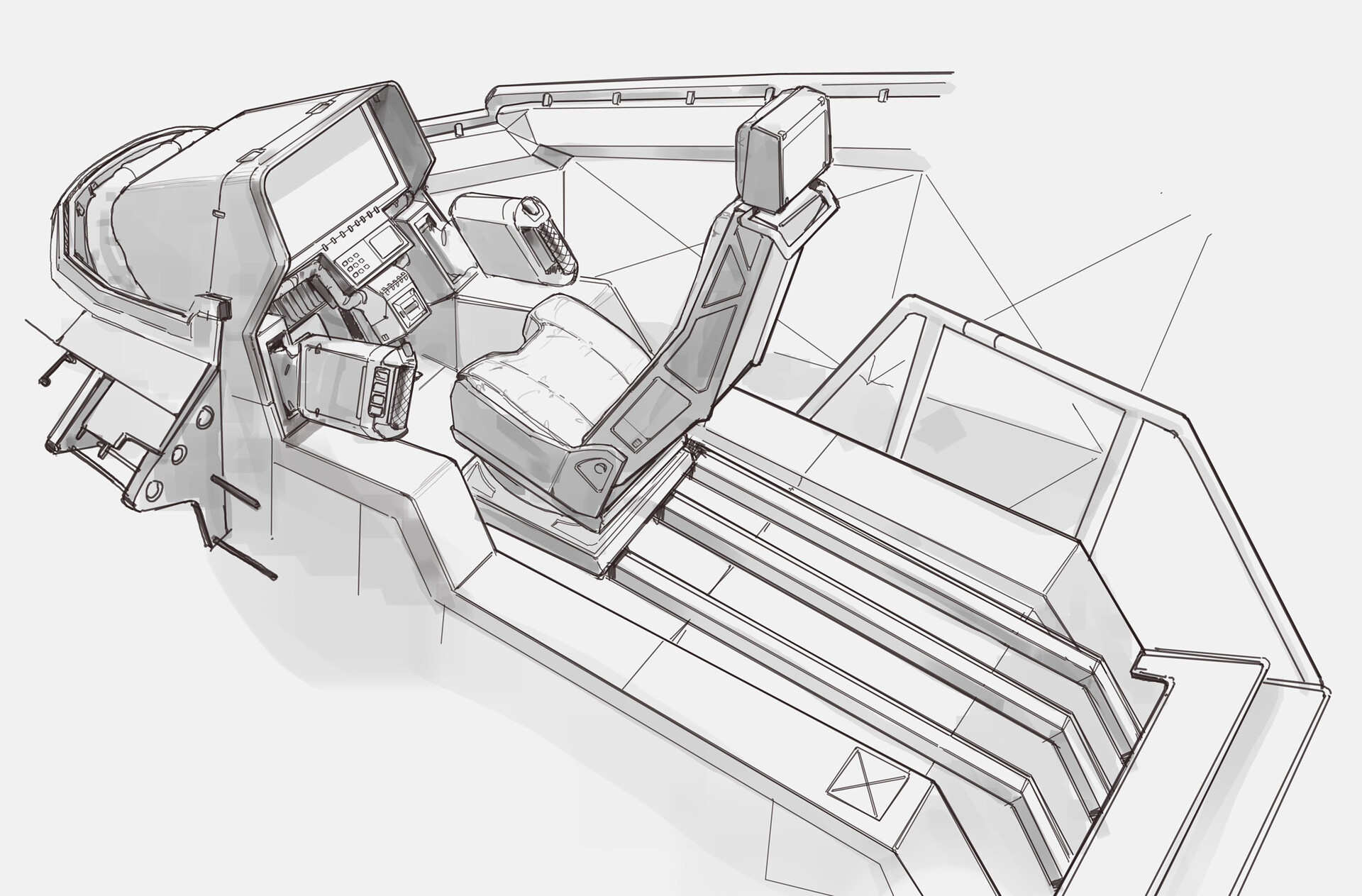 Saimon Ma - Mahou Arms: Assorted Visual Development Work