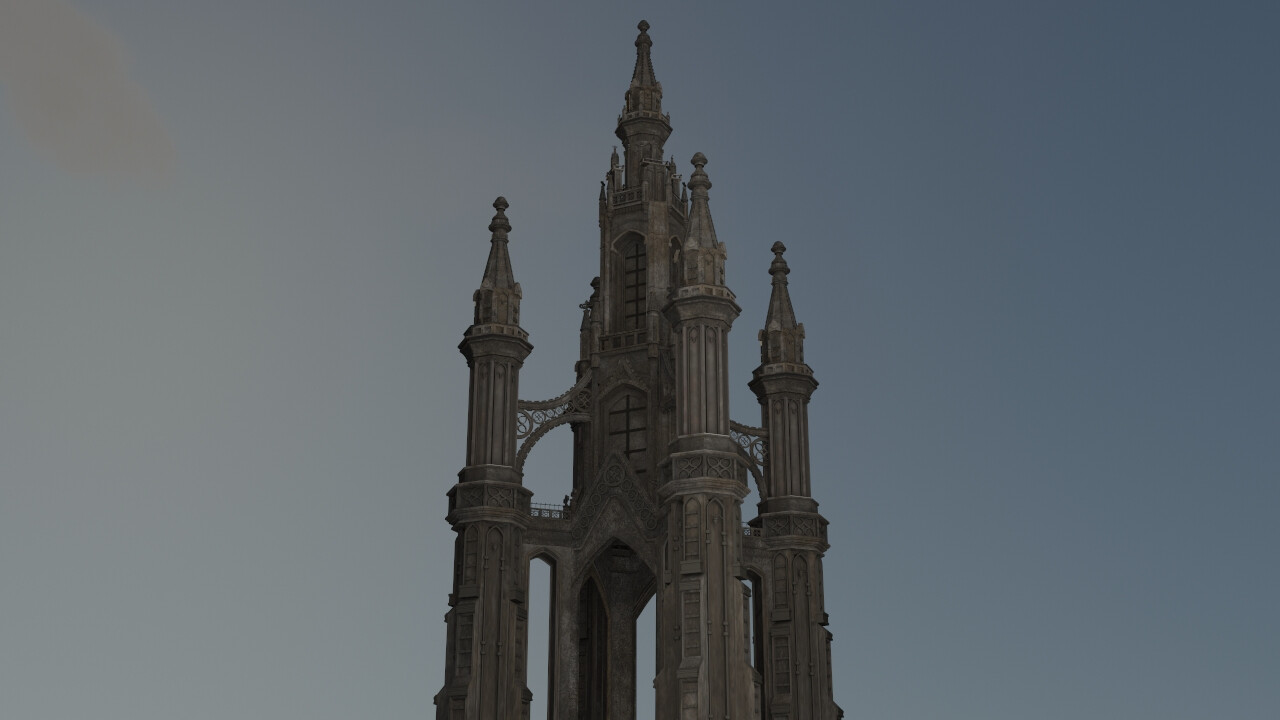 ArtStation - Scott Monument