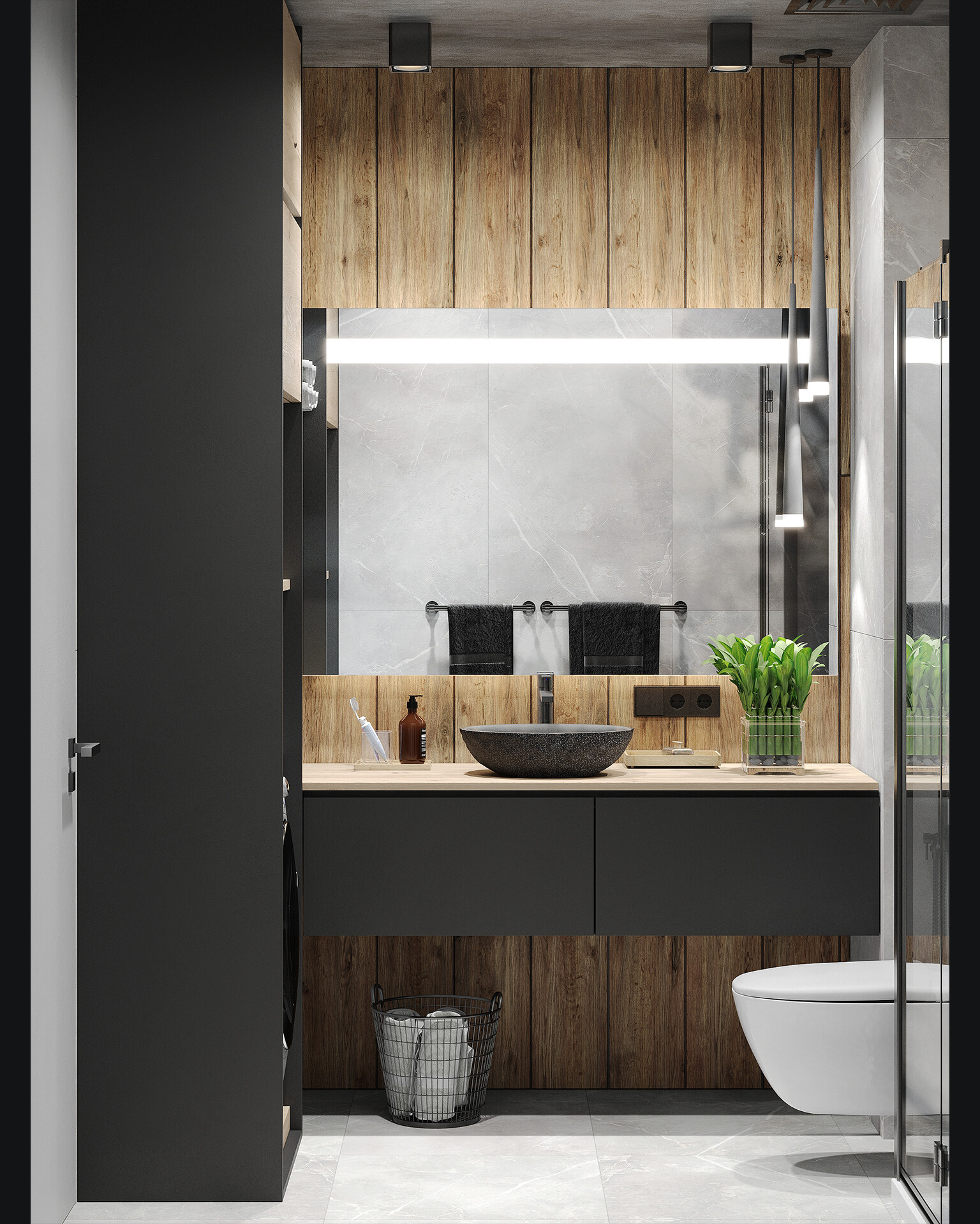 ArtStation - Bathroom render