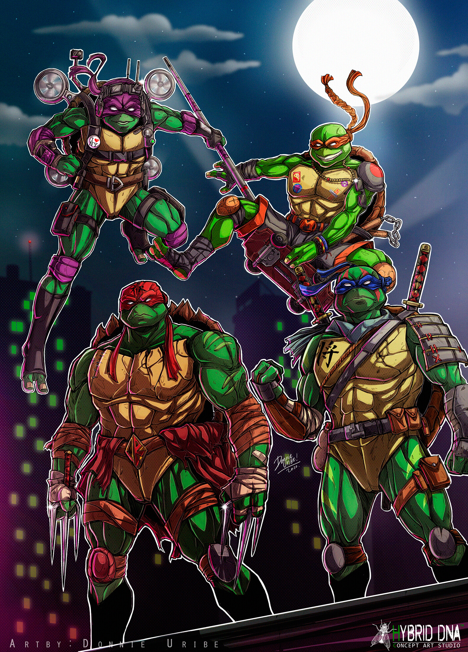 ArtStation - Rise of the Tmnt