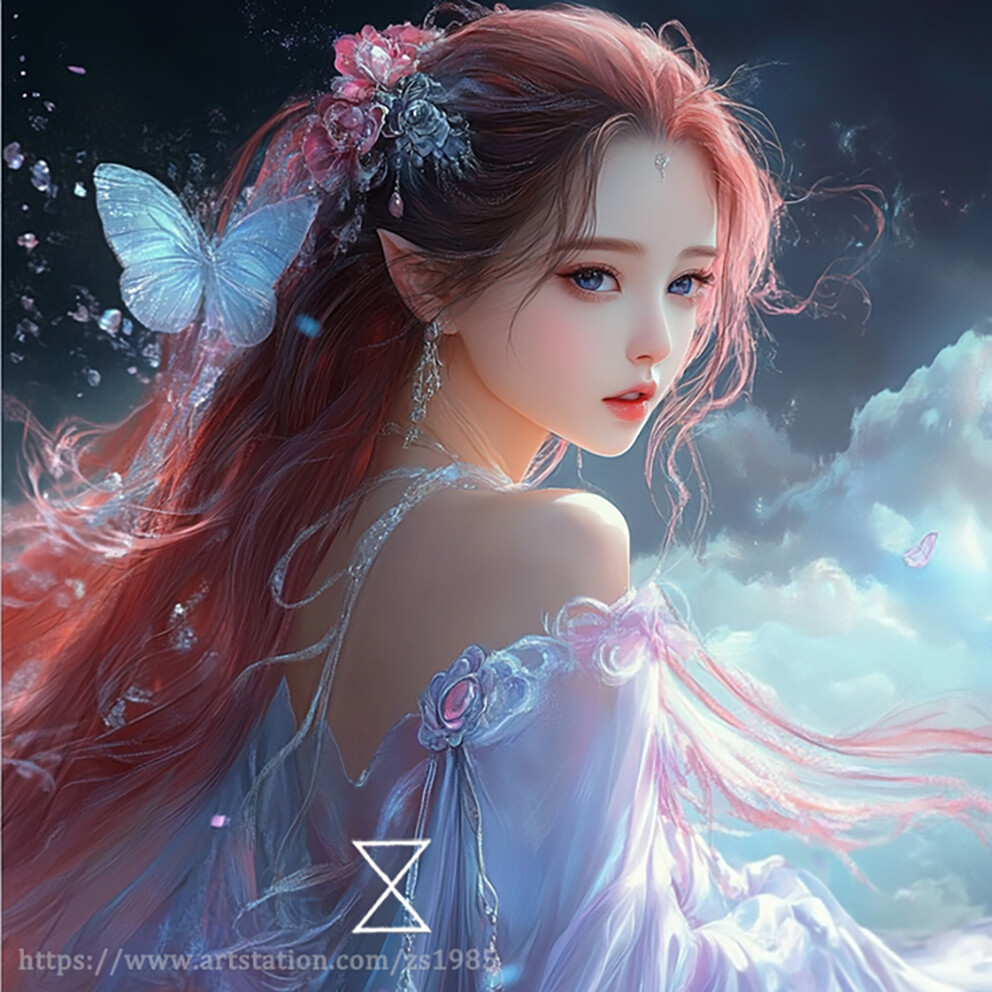 ArtStation - 美女碧瑶的亲戚-by -ruoxin zhang