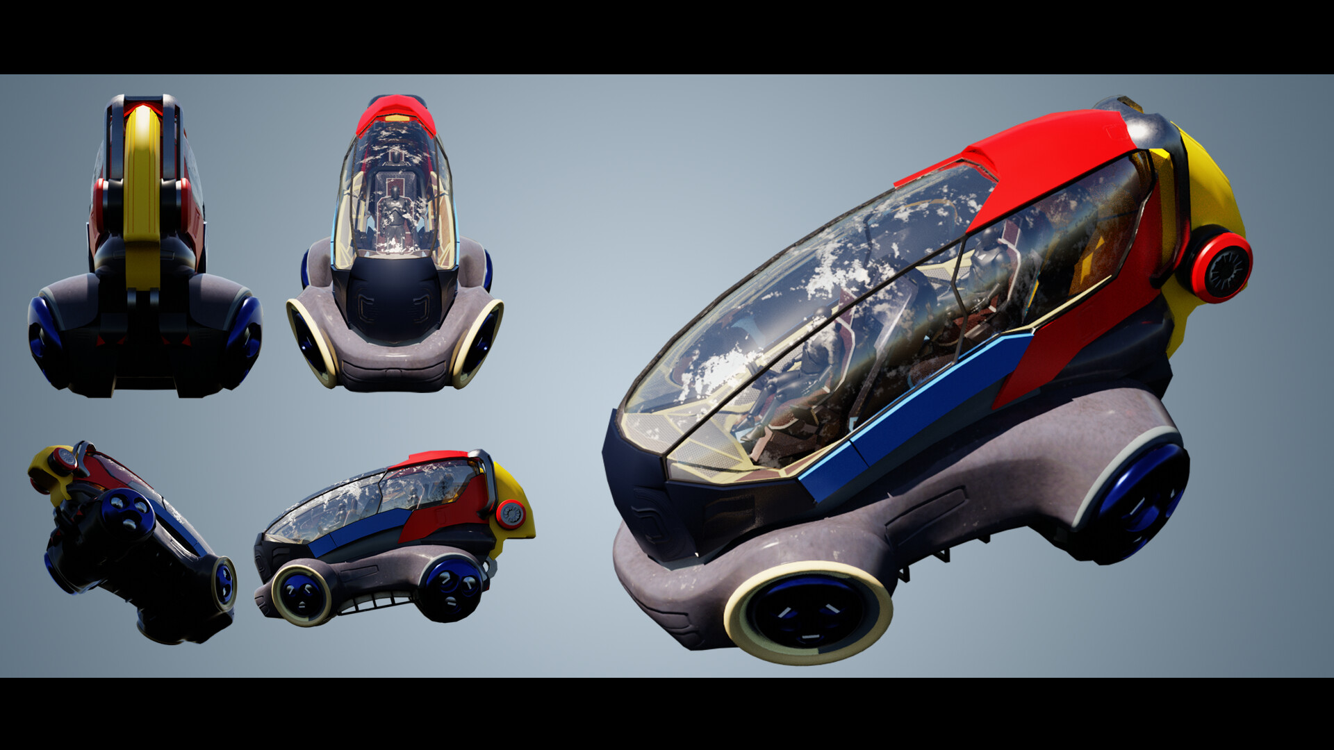 ArtStation - Sci Fi Vehicle Concept