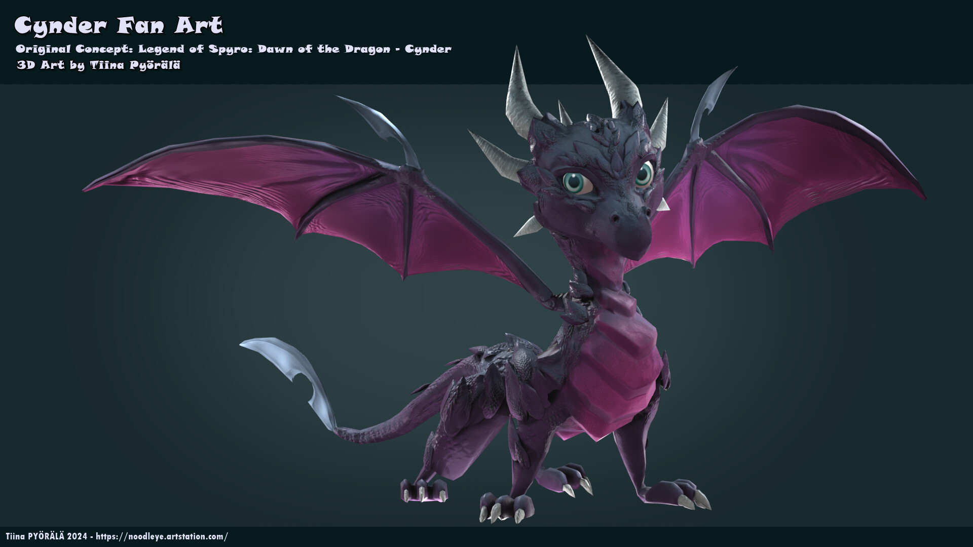 ArtStation - Cynder Fan Art