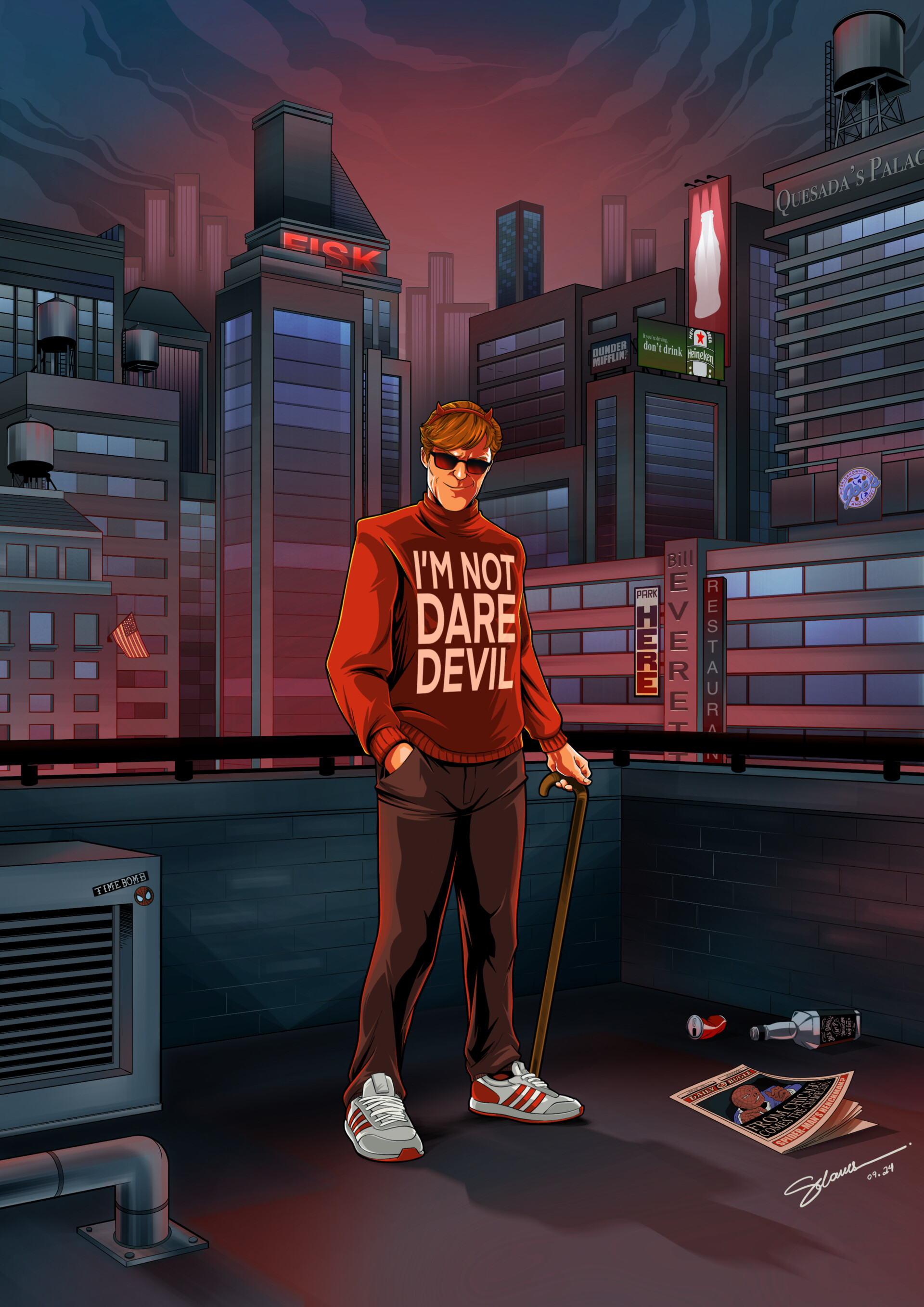 Antonio Sclaves Jr - Daredevil