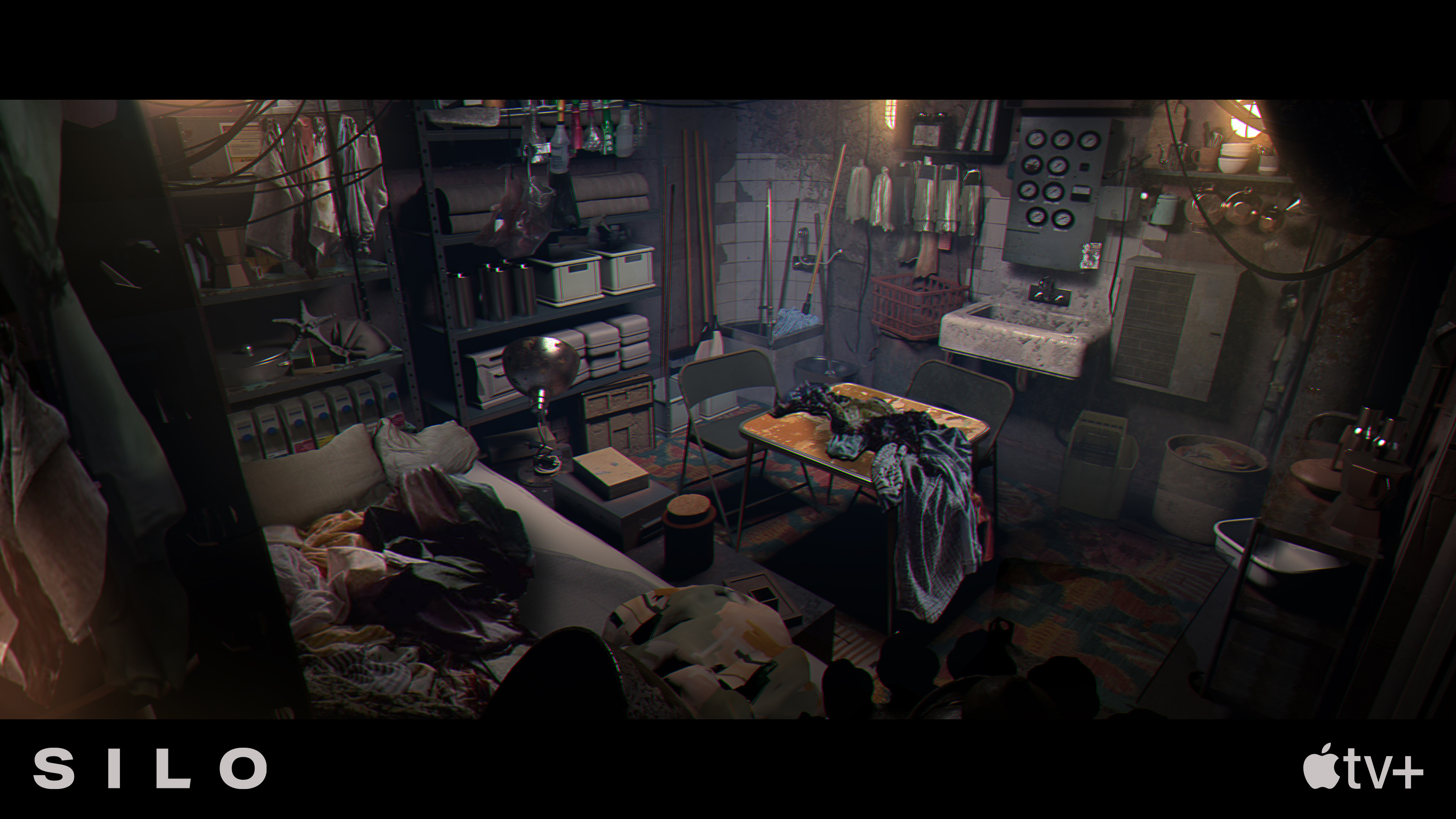 Charles E J Downman - SILO Season 2 - Apple TV - Asa's Apartment